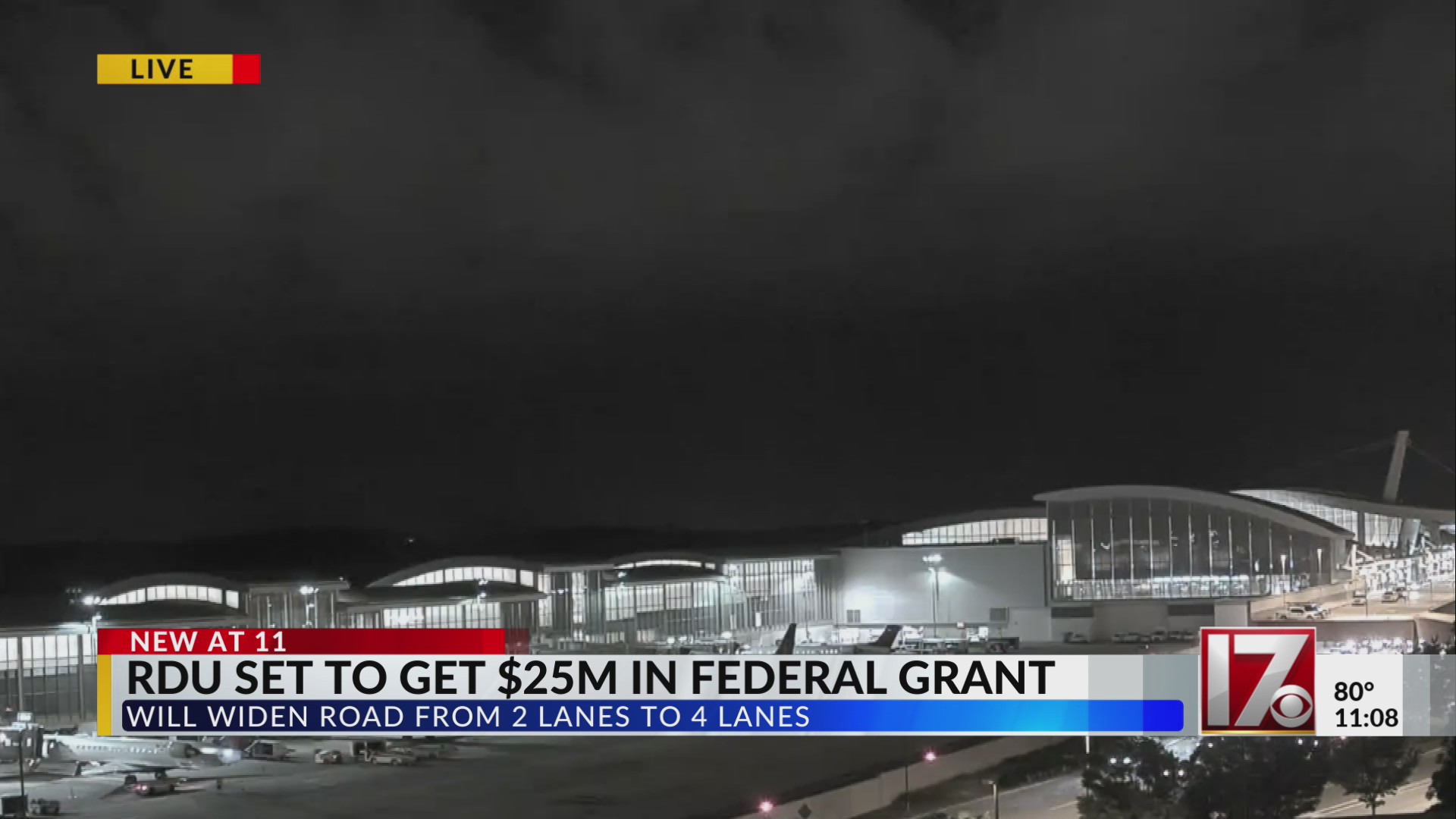 RDU to get $25 million in federal grant – CBS17.com