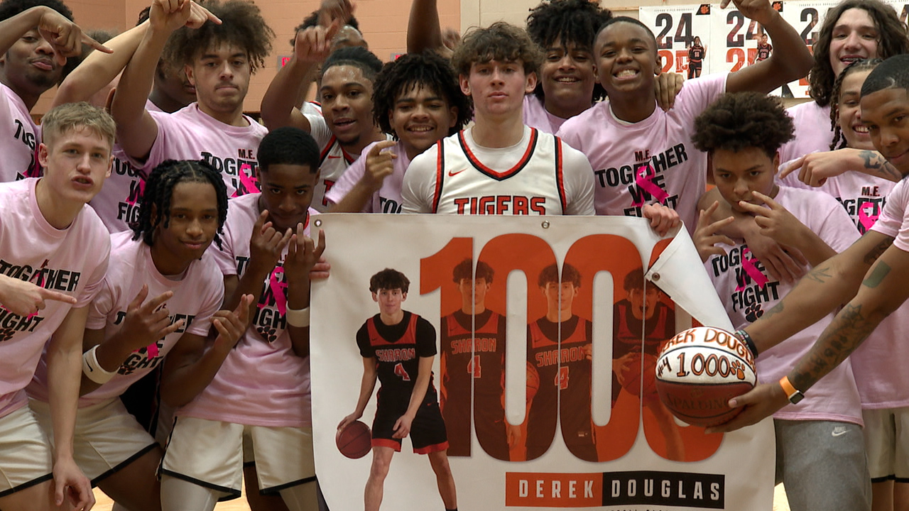 Douglas nets milestone as Sharon overpowers Hickory – WYTV