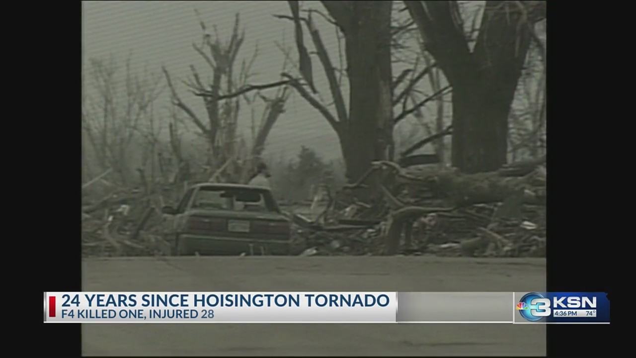 24 years ago a devastating tornado struck Hoisington – KSN-TV