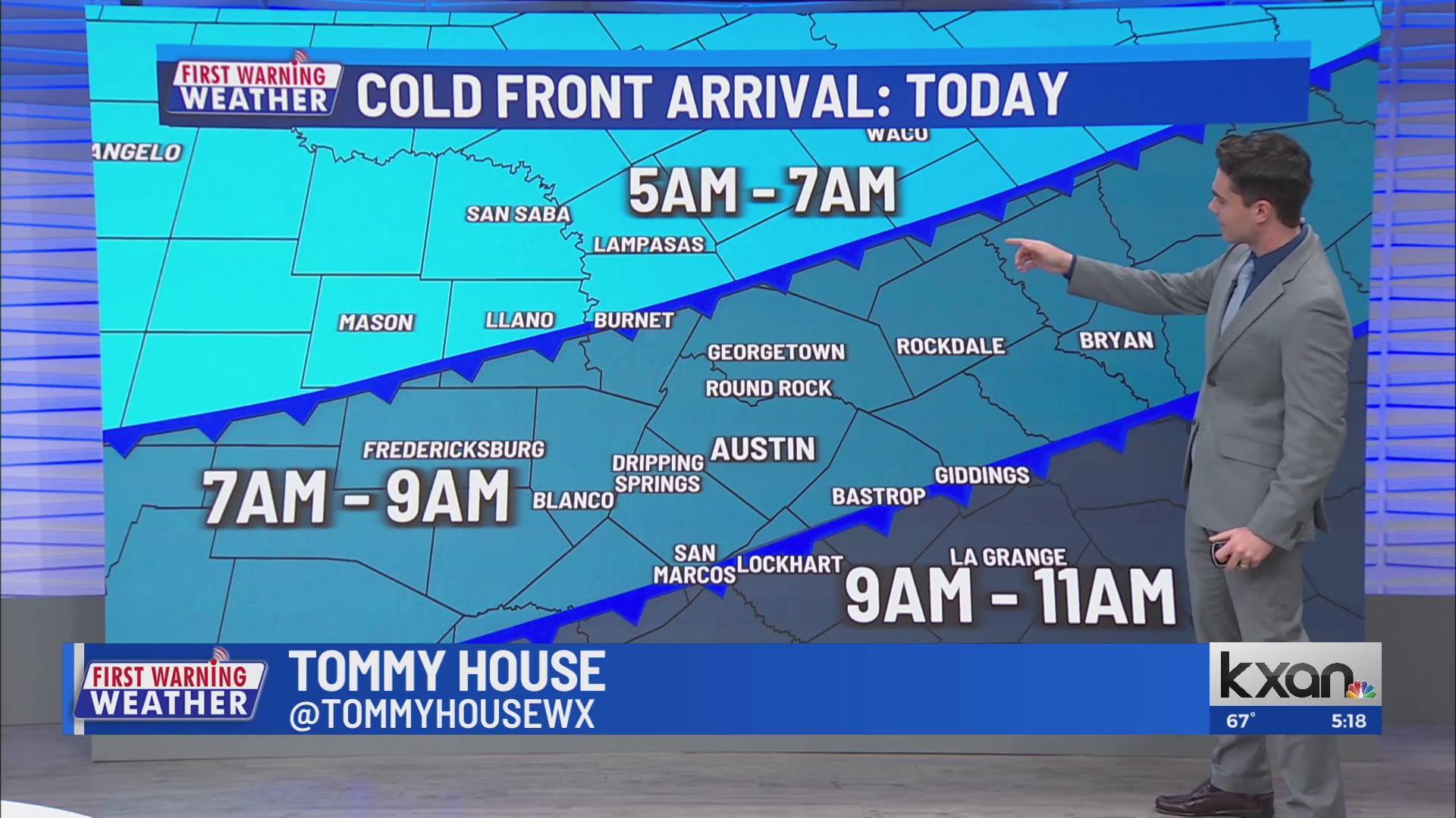 First Warning Weather Morning Forecast with Meteorologist Tommy House ...