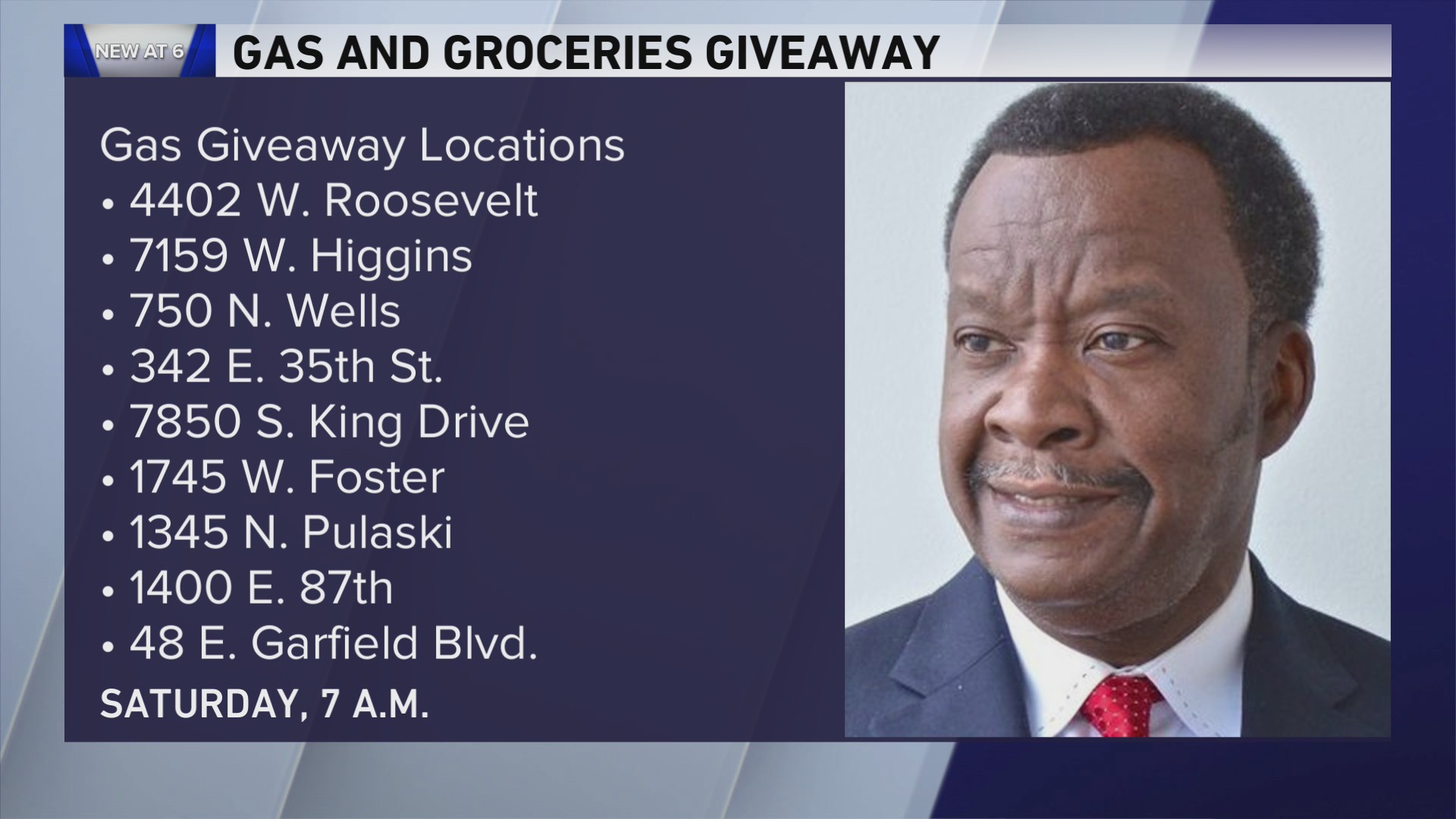 Willie Wilson announces gas and groceries giveaway – WGN-TV