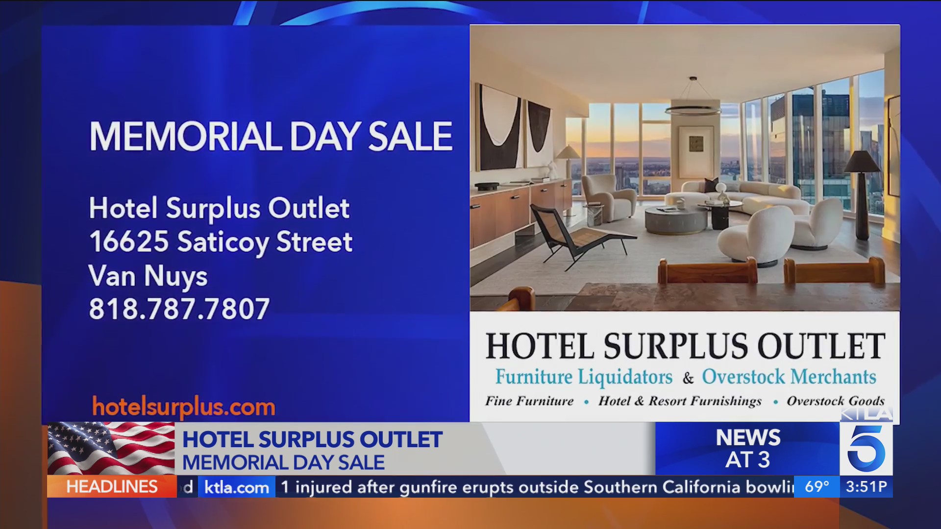 The annual Hotel Surplus Outlet sale – KTLA