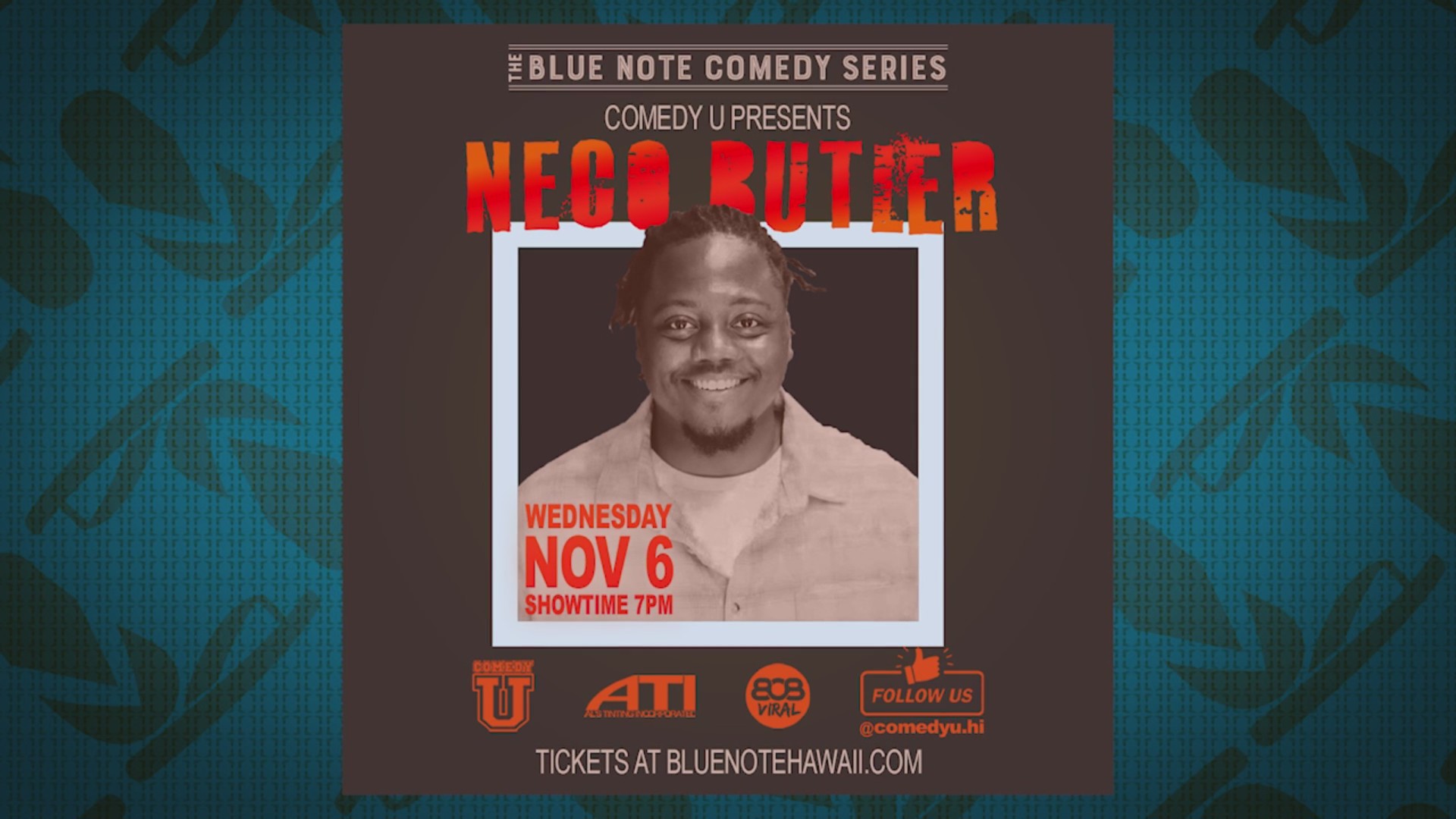Local Comedian Neco Butler Prepares to Headline Blue Note Hawaii – KHON2