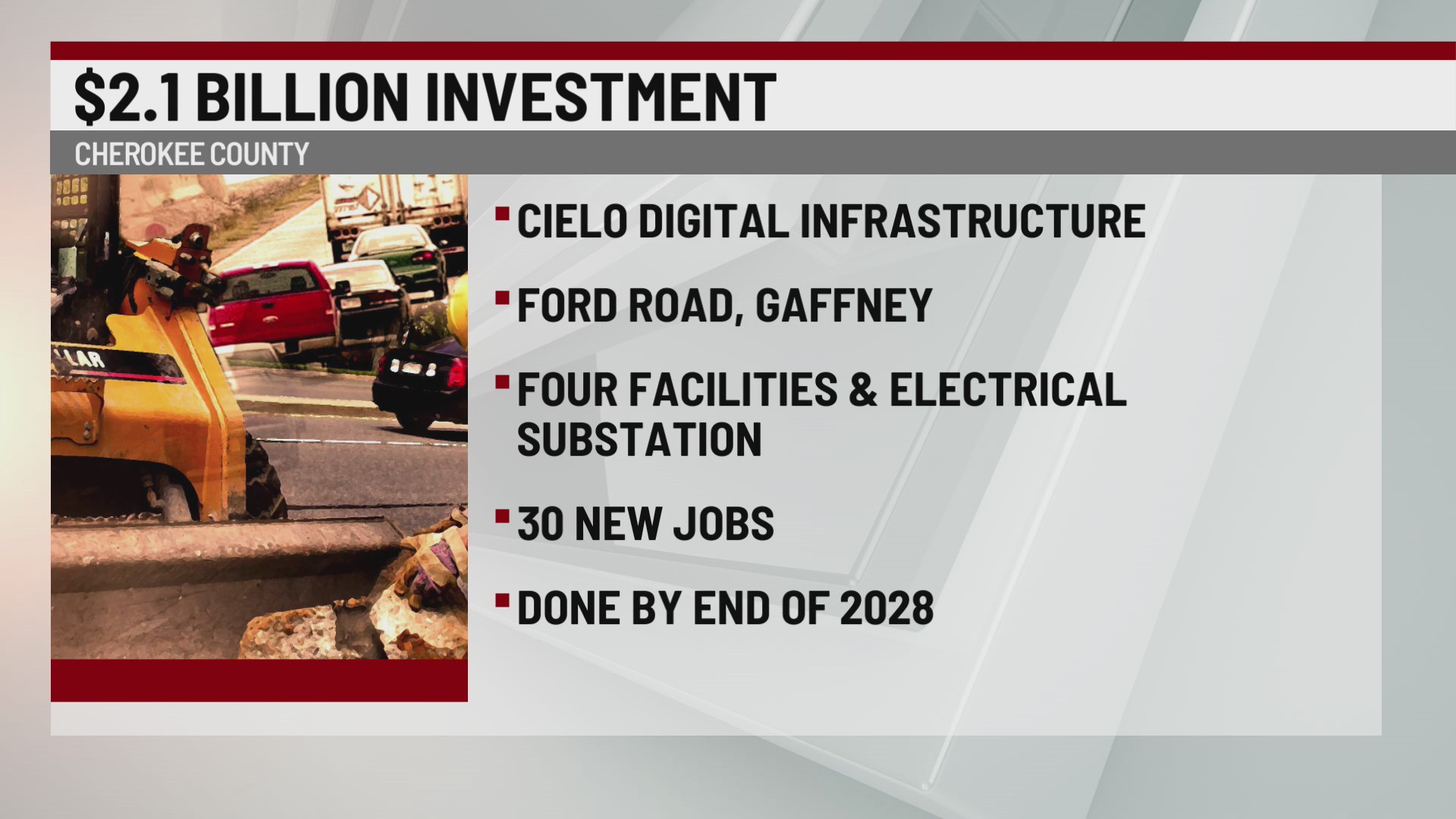 Company plans $2.1 billion data center in Cherokee County – WSPA 7NEWS
