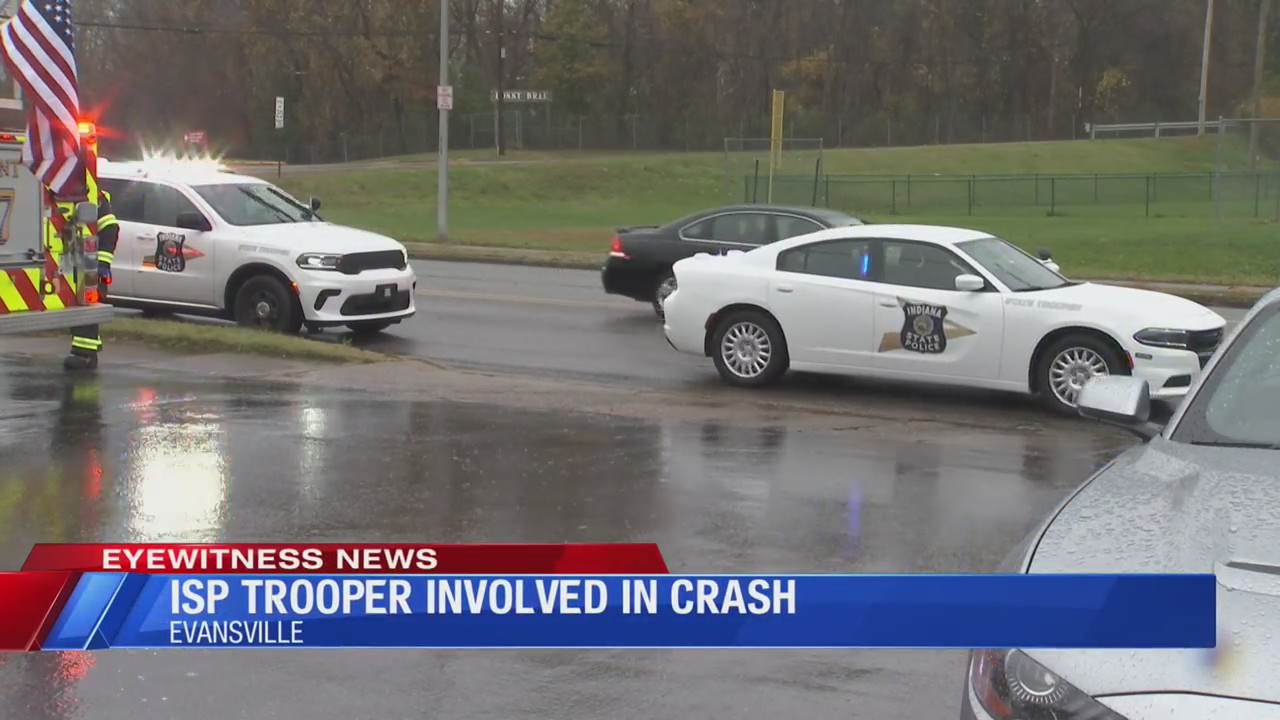 ISP Trooper involved in crash – Eyewitness News (WEHT/WTVW)