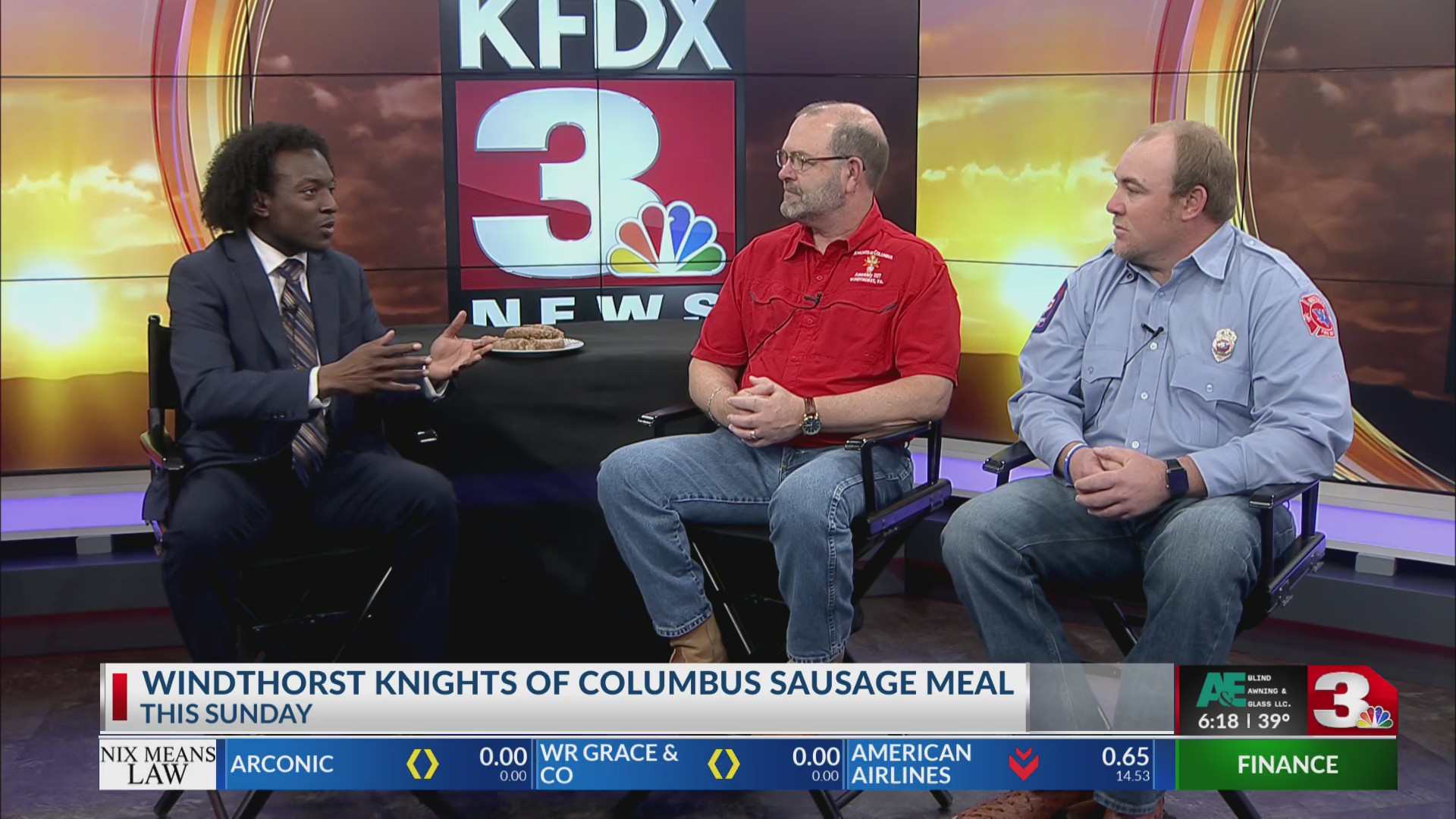 Windthorst 4th degree KofC and Windthorst VFD Sausage meal ...