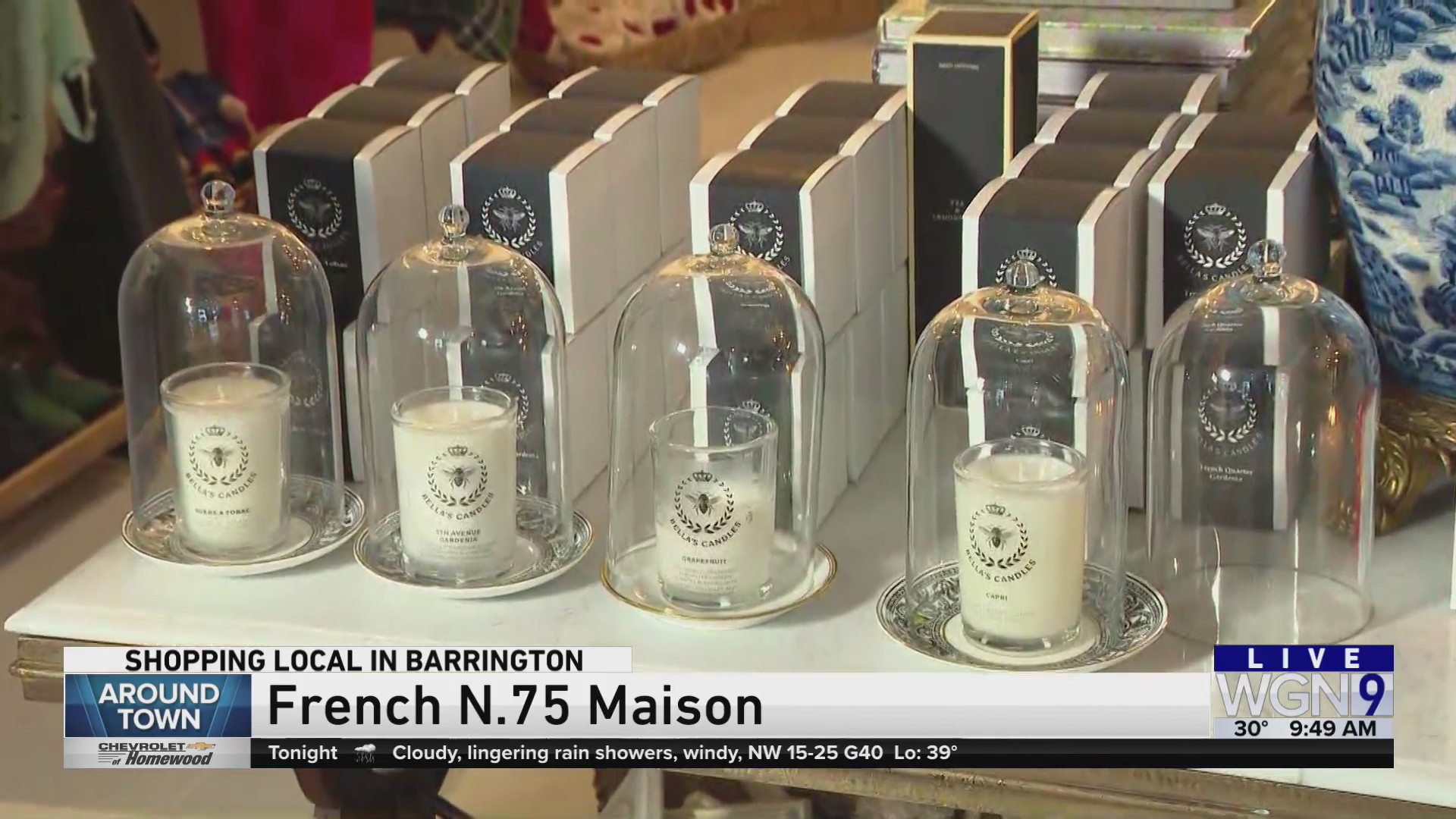 Around Town – French N.75 Maison – WGN-TV
