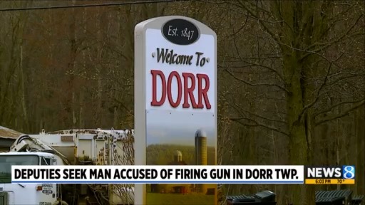 Deputies seek man accused of firing gun in Dorr Township – WOODTV.com