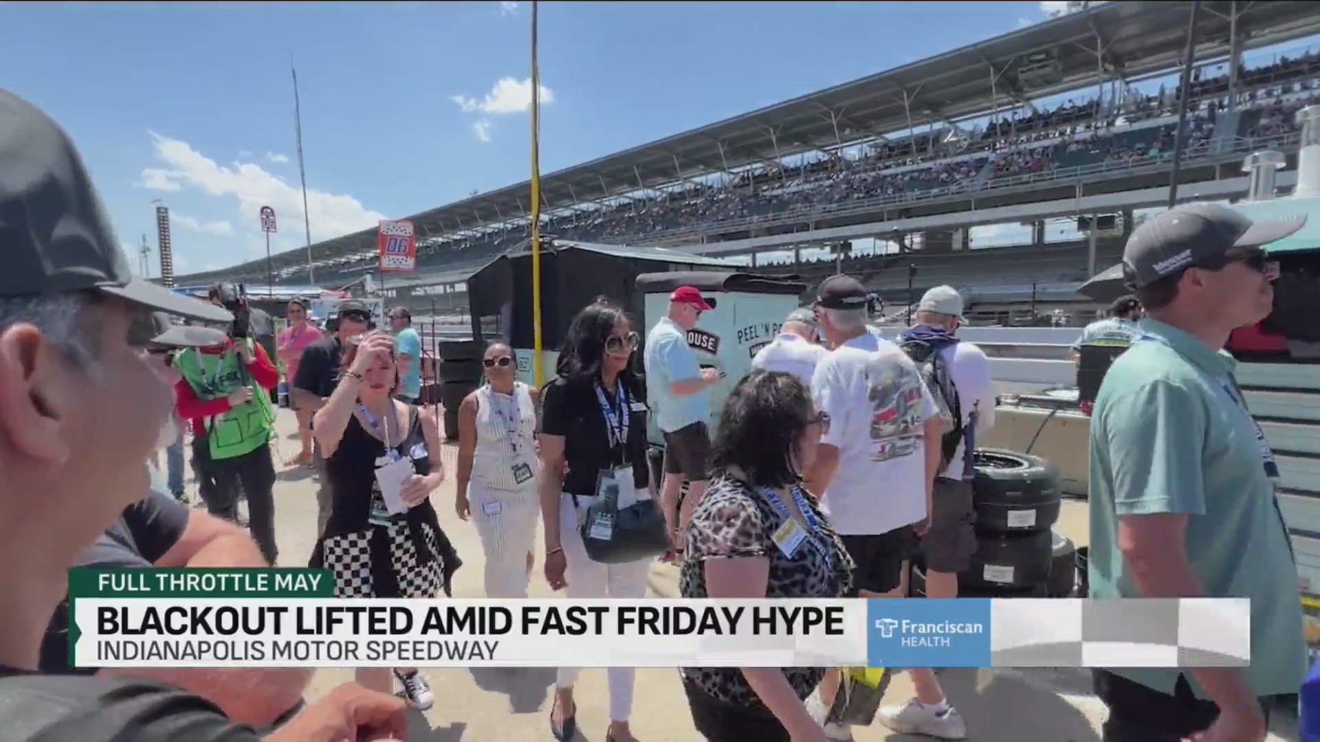 Speaking with race fans out at IMS on Fast Friday – Fox 59