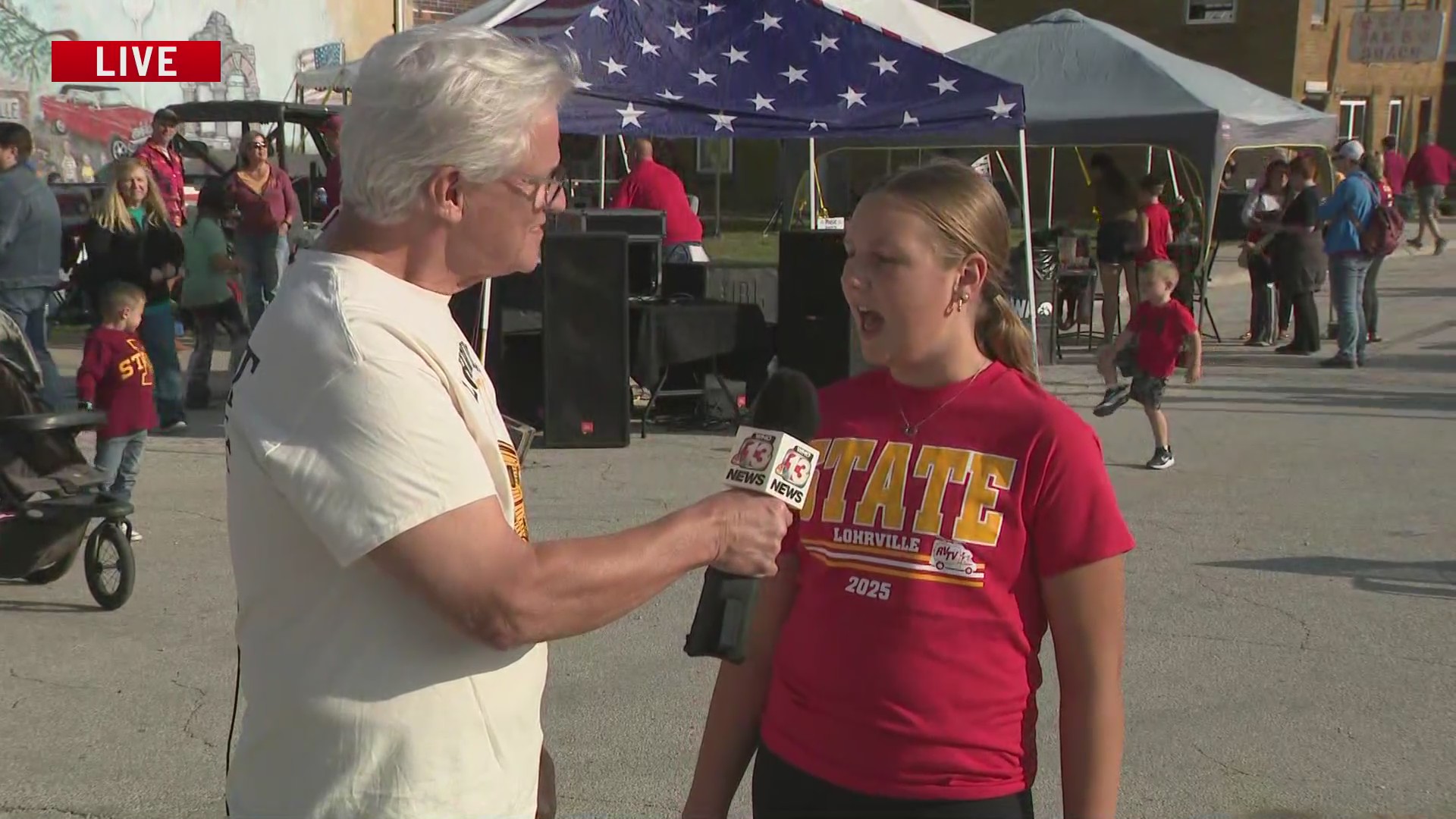 RVTV: Iowa State Fair livestock contestant talks with Ed Wilson – who13.com