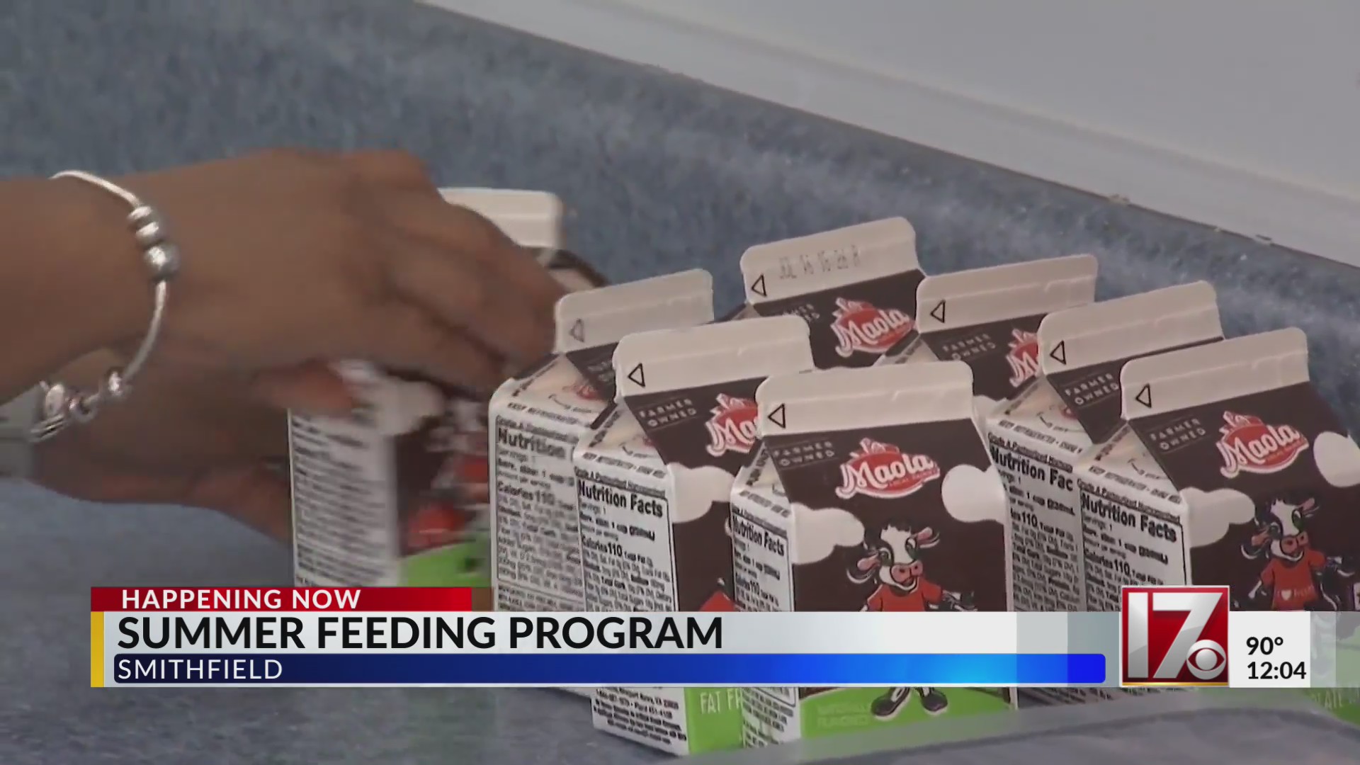 Summer Feeding Program works to feed kids in Johnston County – CBS17.com