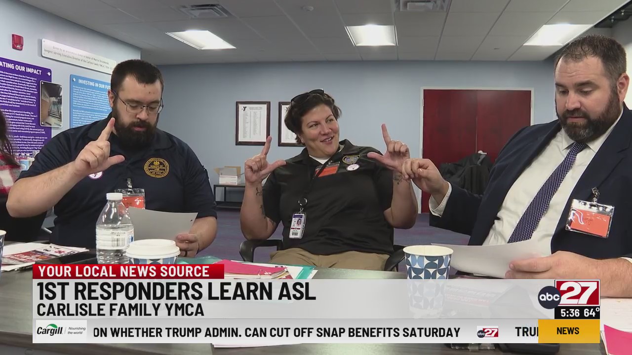 First responders learning American Sign Language to better assist ...