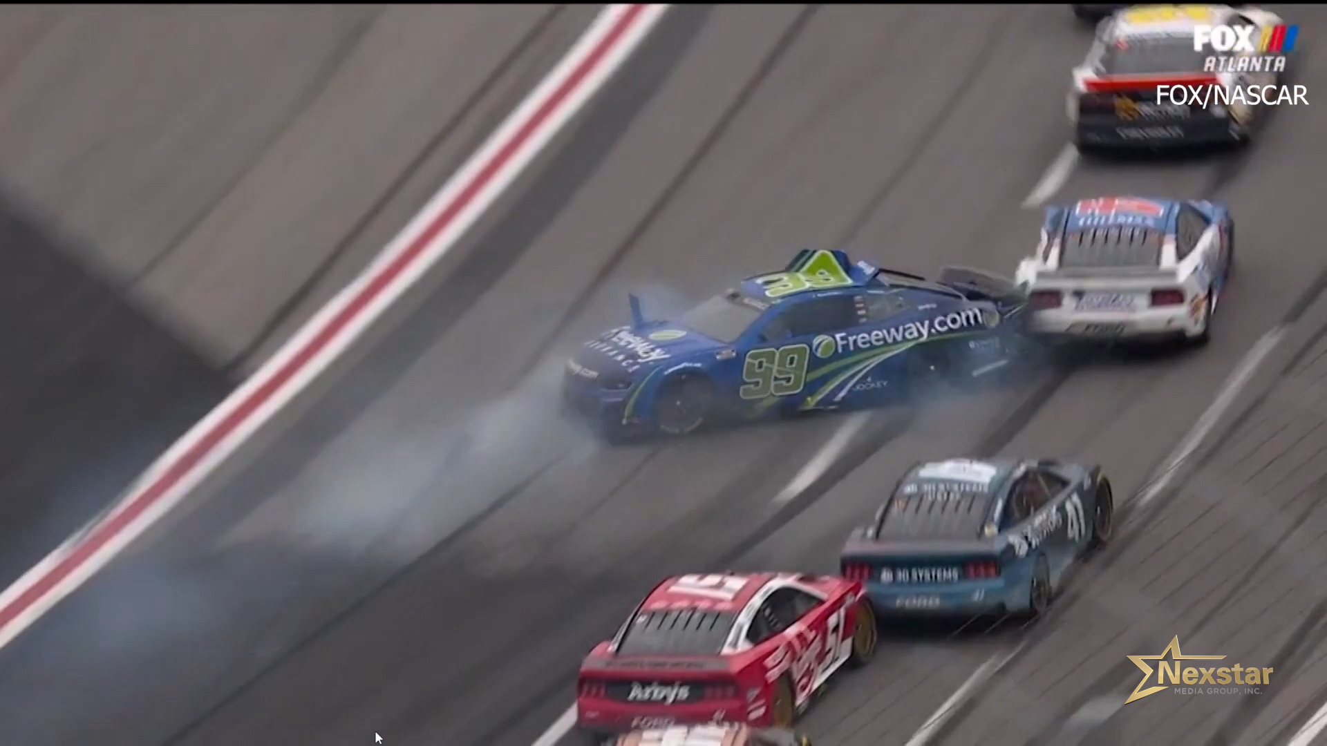 Christopher Bell edges out Hocevar, Larson for Atlanta victory – KWKT – FOX 44