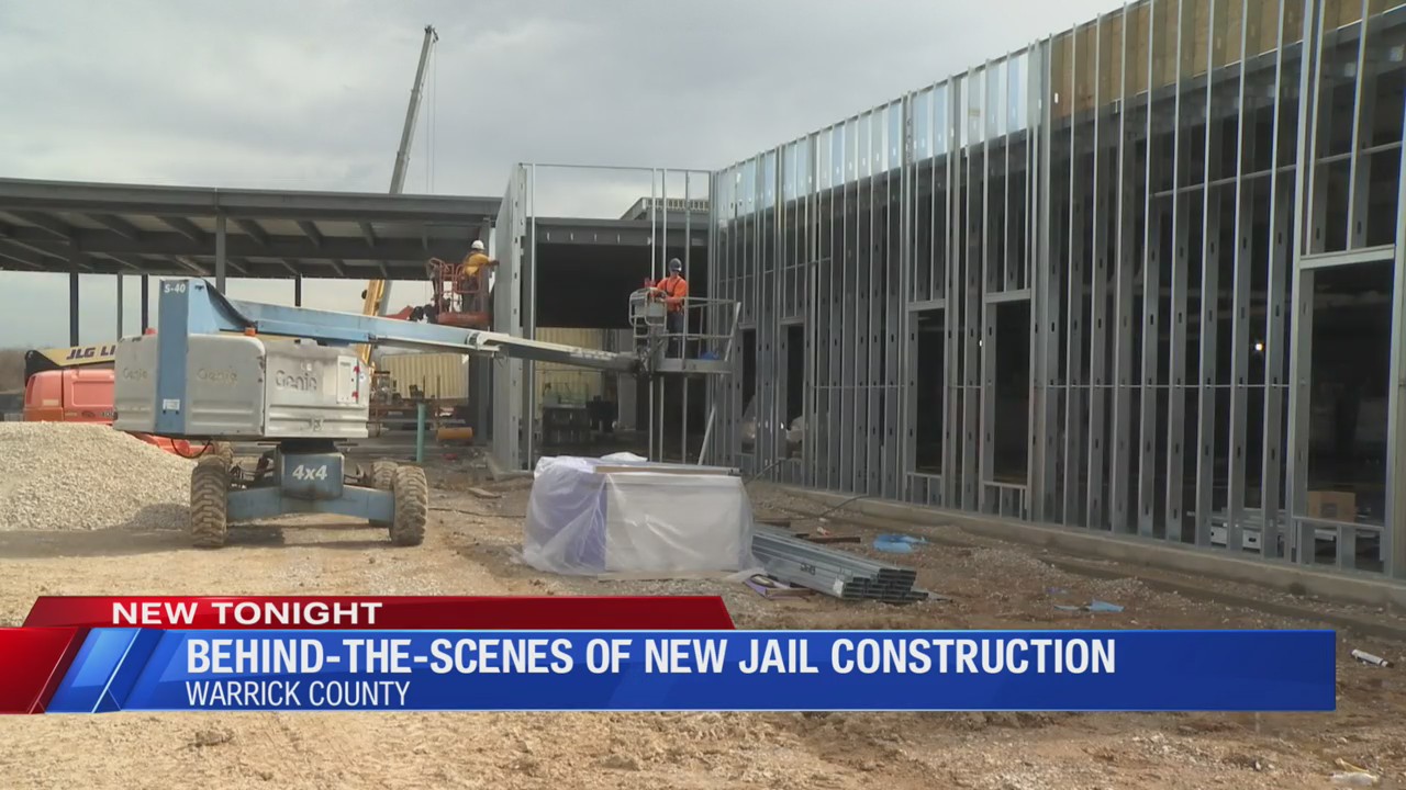Take a behind-the-scenes look at the Warrick County jail construction ...