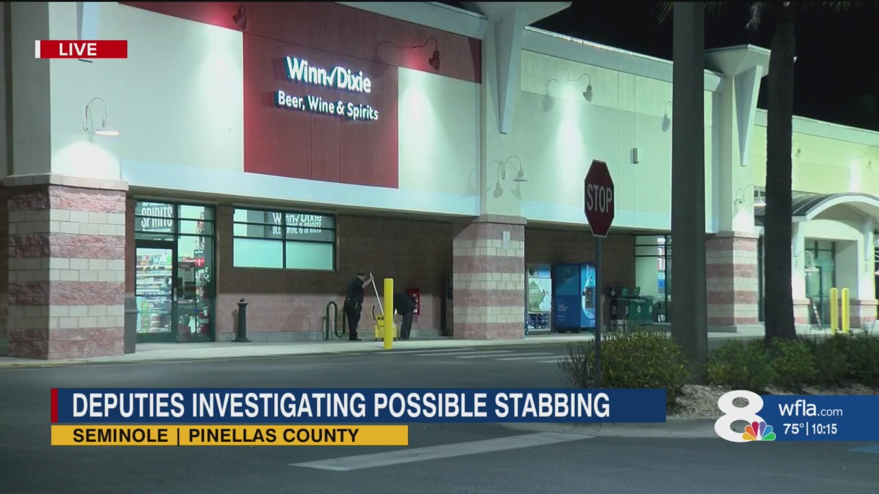 1 person injured in possible stabbing at a Winn-Dixie – WFLA
