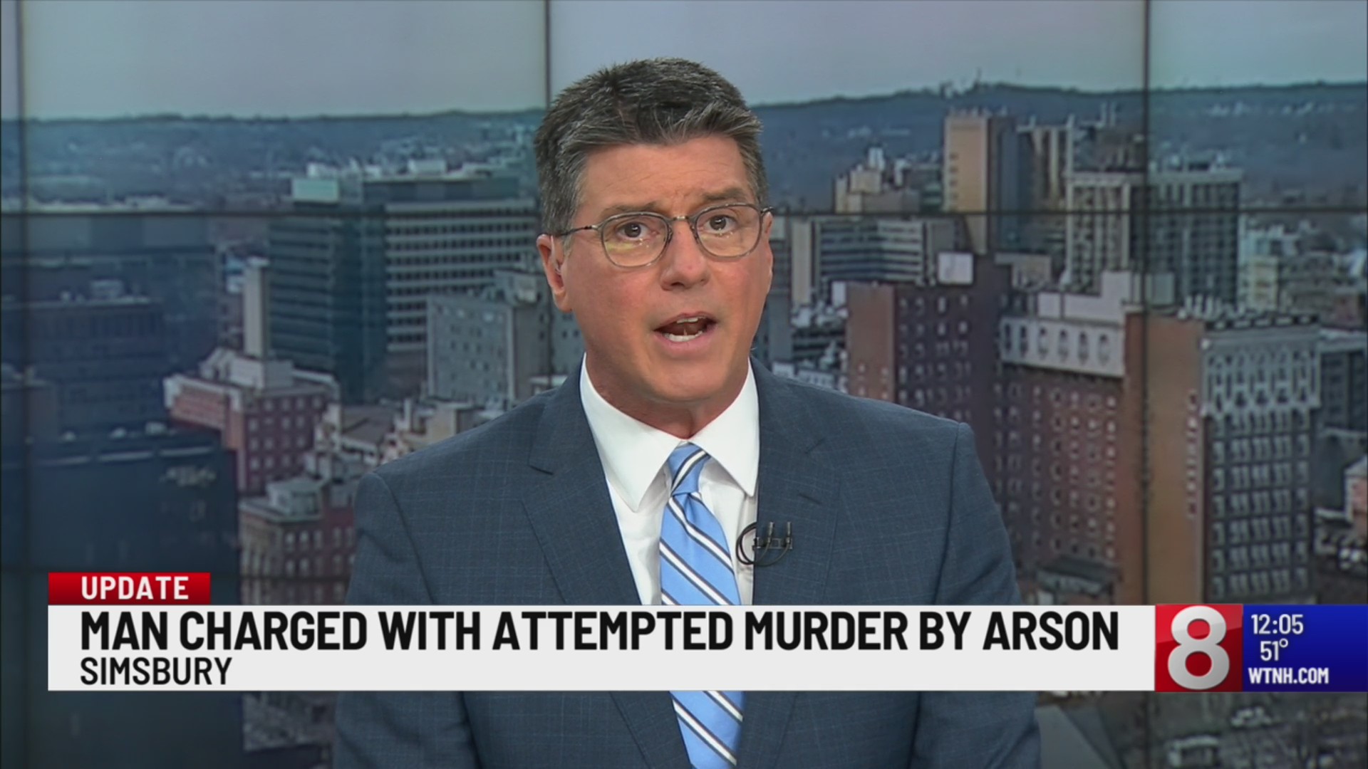 Man charged with attempted murder by arson in Simsbury – WTNH.com