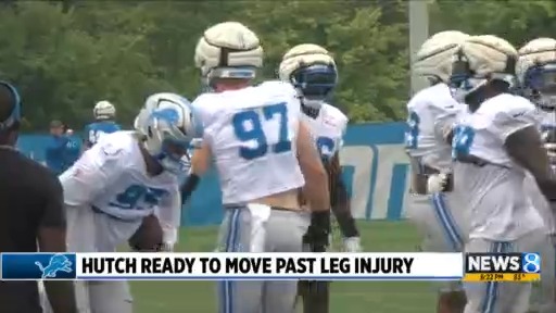 Hutchinson ready to move past leg injury – WOODTV.com