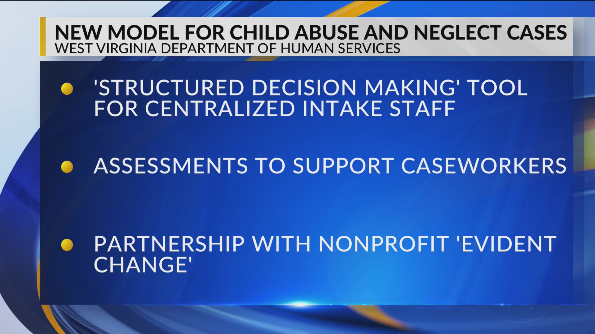 WV DoHS launches new tool to help staff with abuse, neglect cases ...