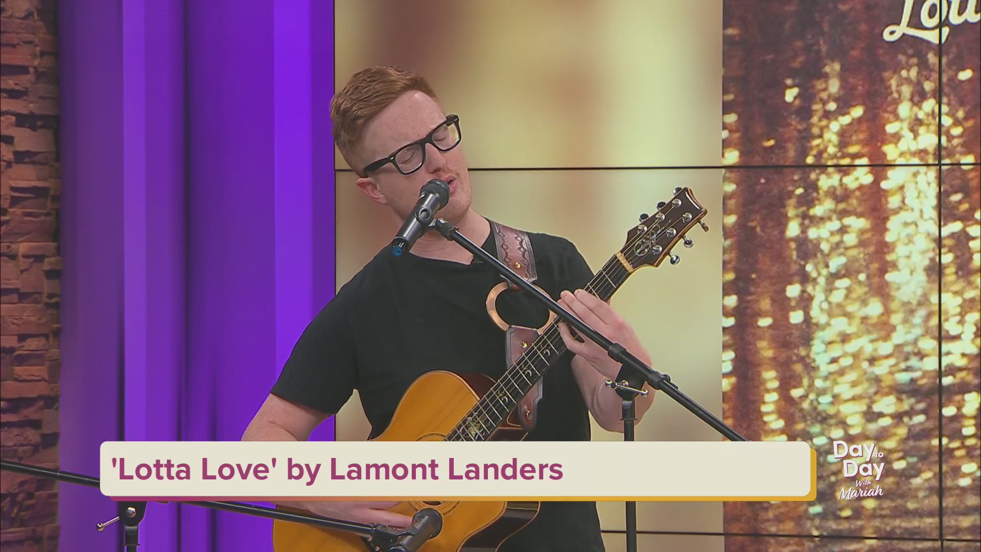 Lamont Landers Performs ‘Lotta Love’ Live | Day to Day with Mariah – WHNT.com