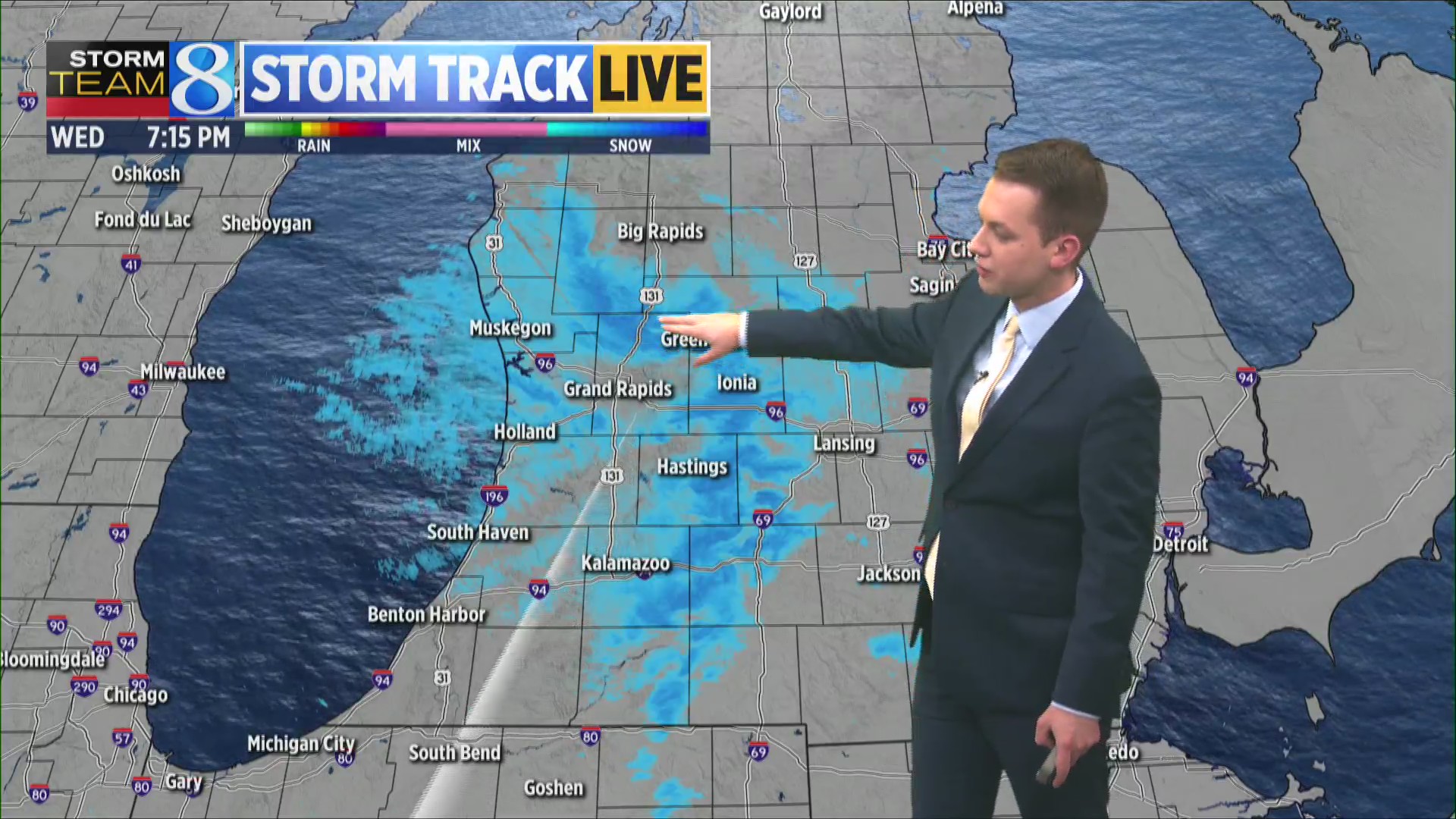 Winter weather slides into West Michigan – WOODTV.com