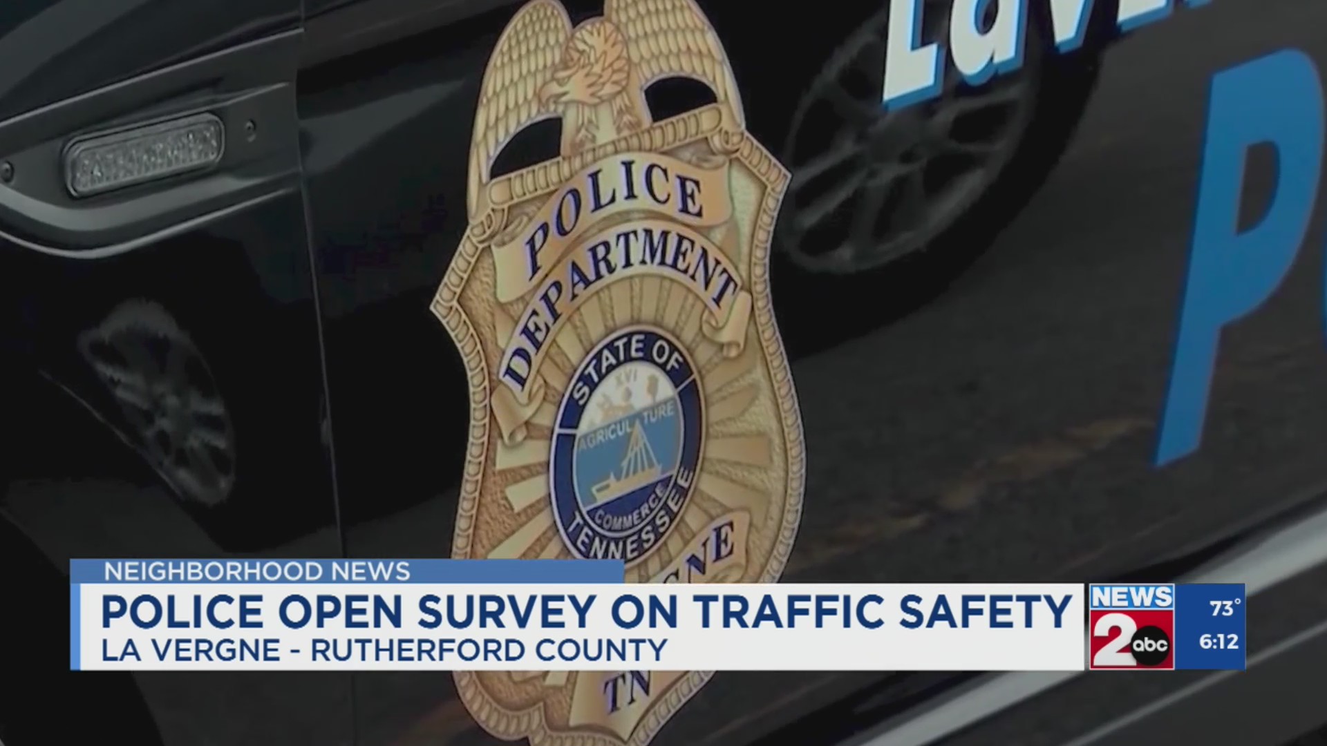 La Vergne Police Department opens survey on traffic safety – WKRN News 2