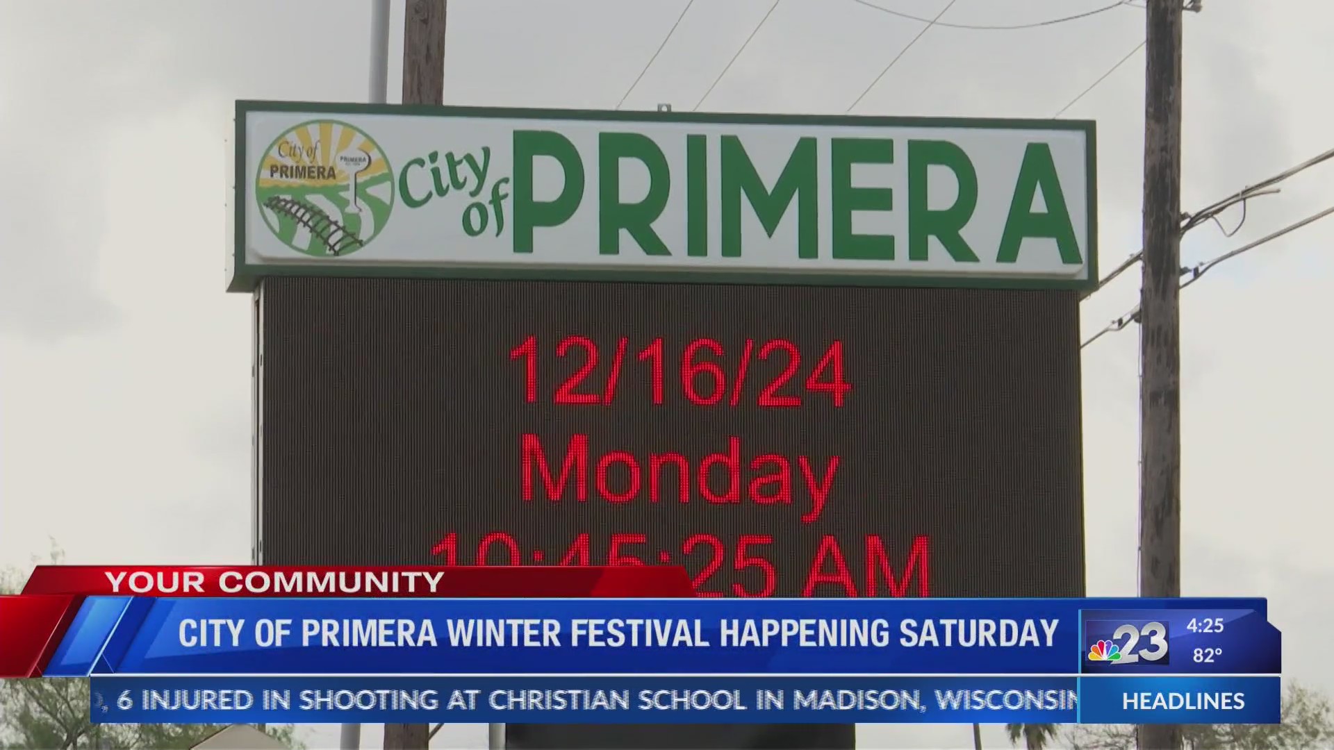 City of Primera Winter Festival happening Saturday – KVEO-TV