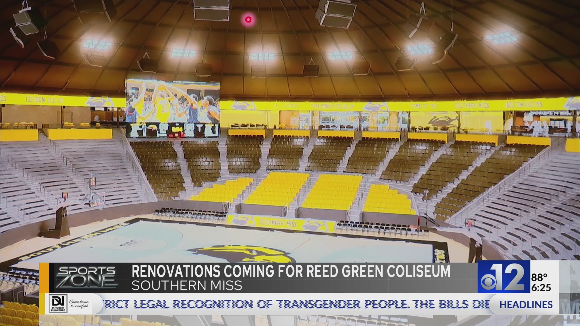 Southern Miss Announces New Renovations to Reed Green Coliseum – WJTV