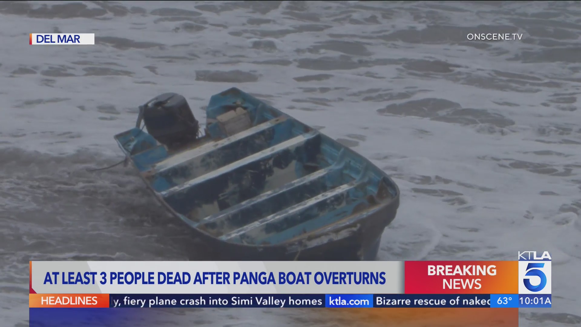 At least 3 dead after panga boat overturns in Southern California – KTLA