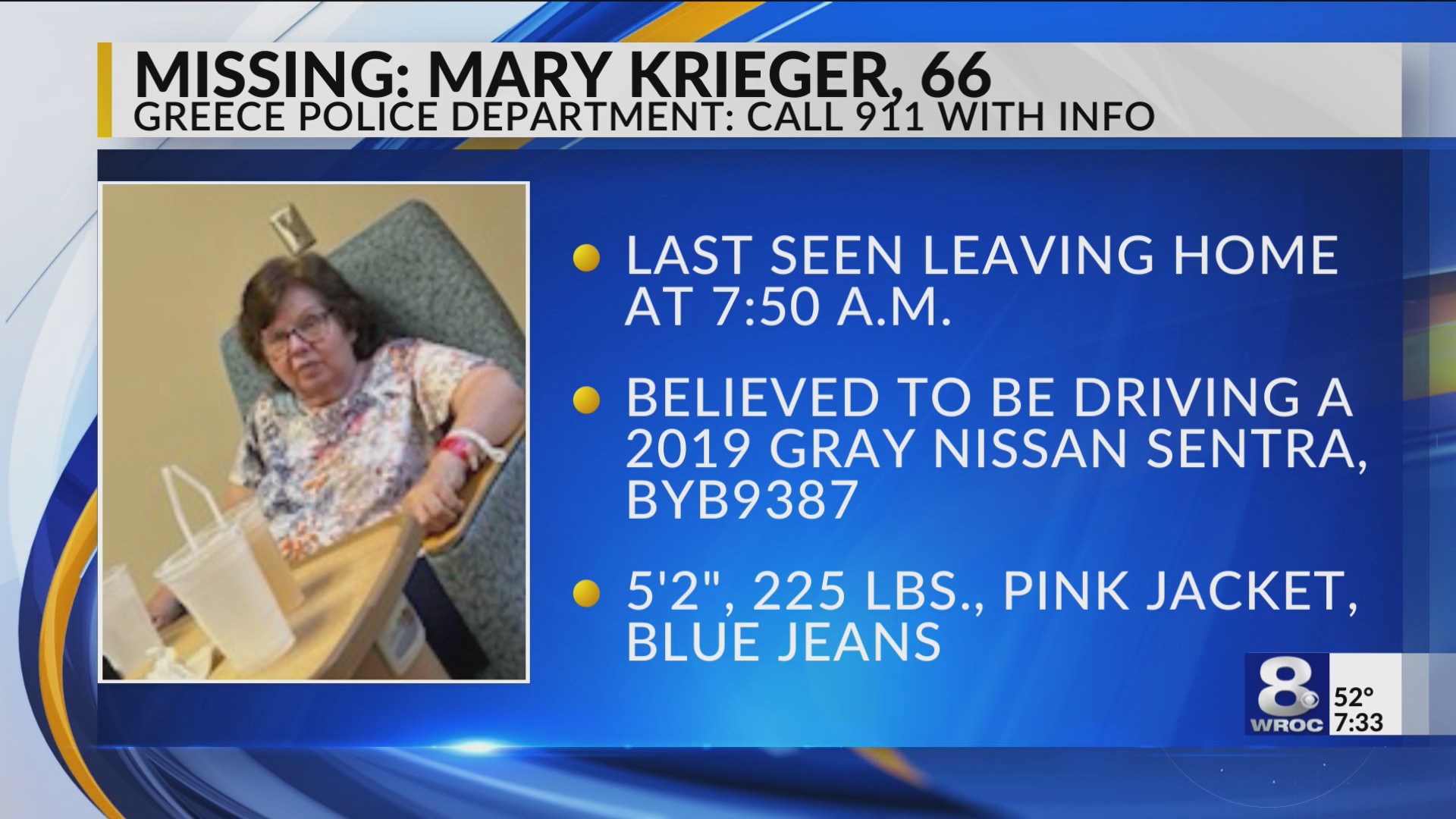 Missing Person: Have you seen Mary Krieger? – RochesterFirst