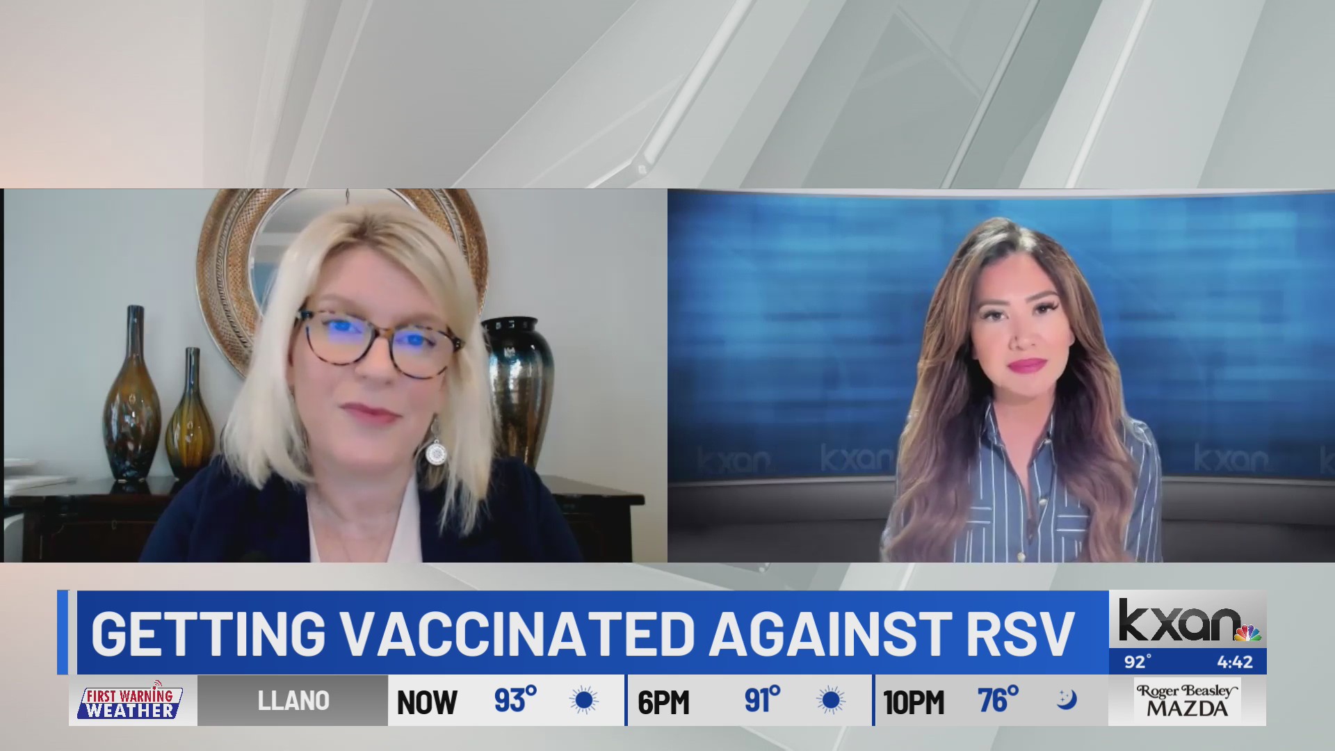 New RSV vaccine guidelines: Adults 75+ urged to vaccinate – KXAN Austin
