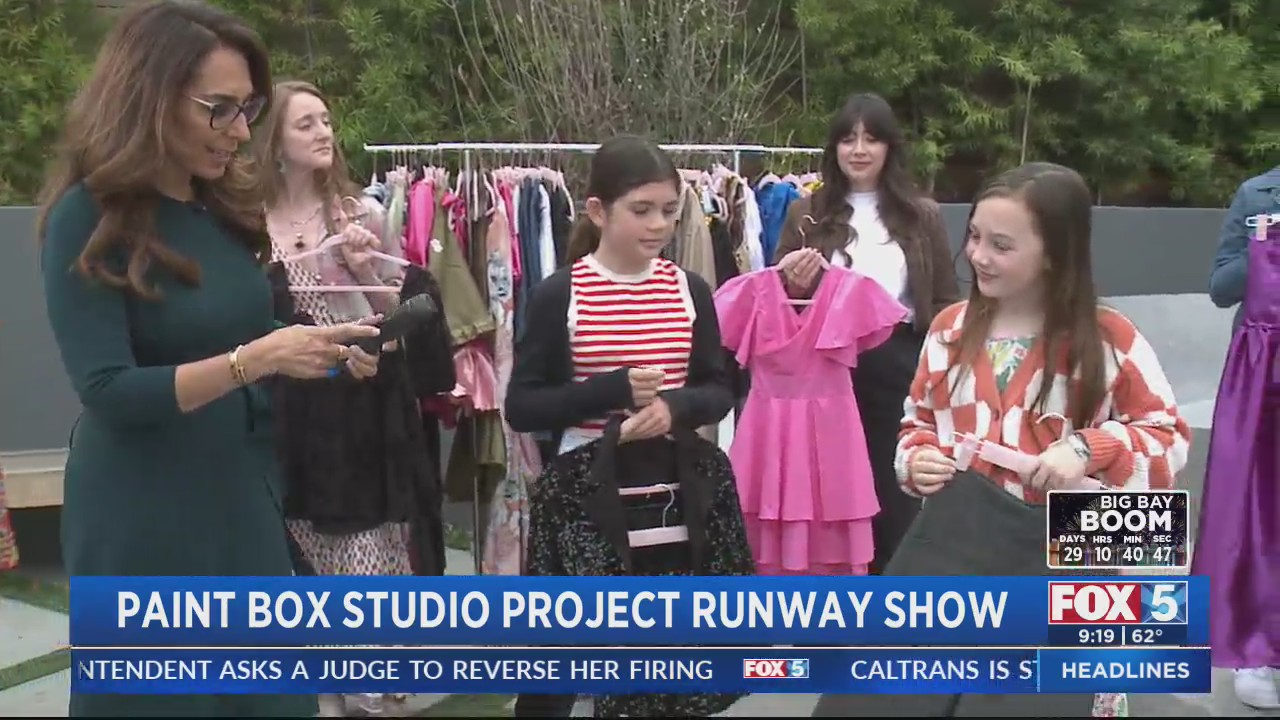 Paint Box Art Studio Project Runway Show – FOX 5 San Diego & KUSI News