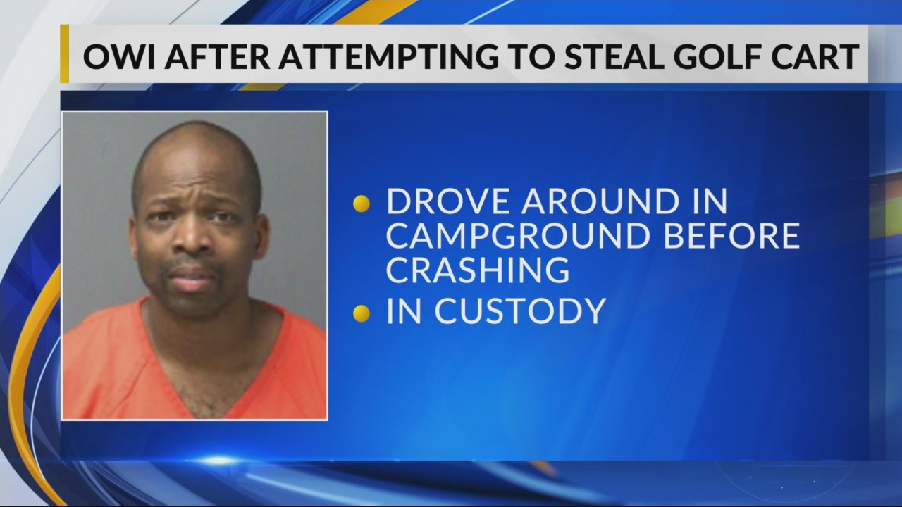 Man crashes vehicle on a Wisconsin campground and attempts to steal a ...