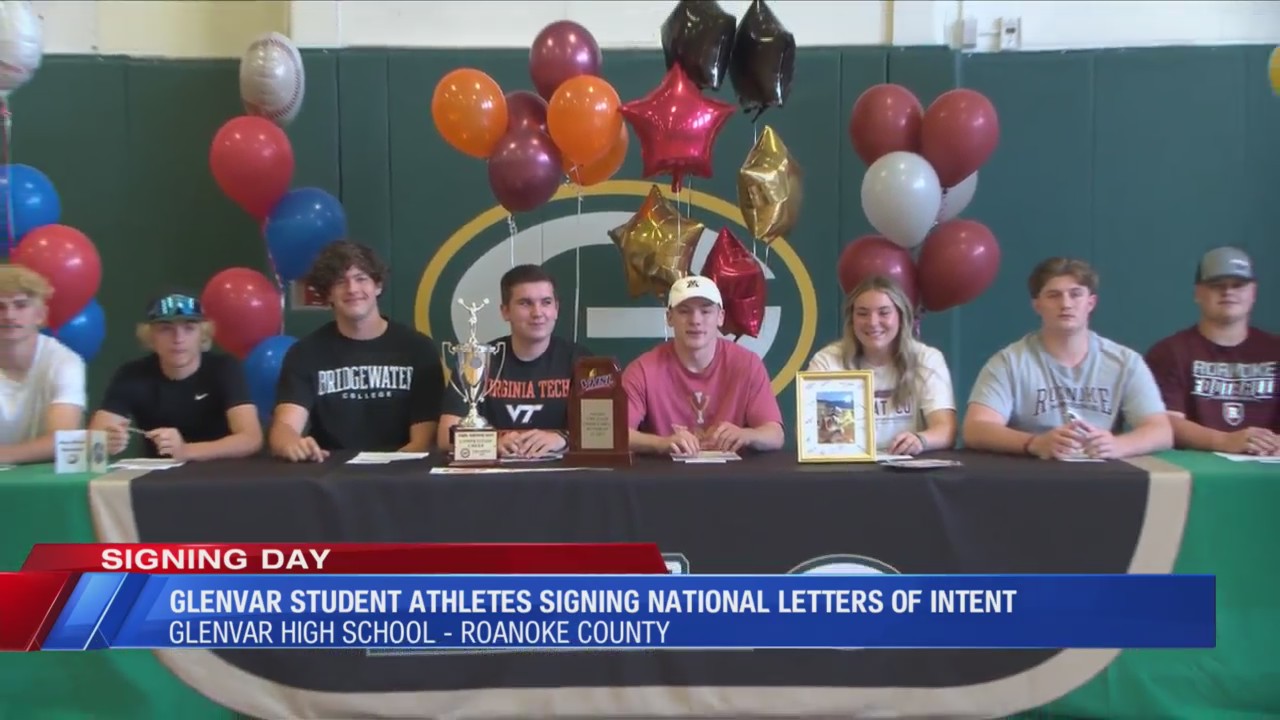 Big Signing Day at Glenvar High School – WFXRtv