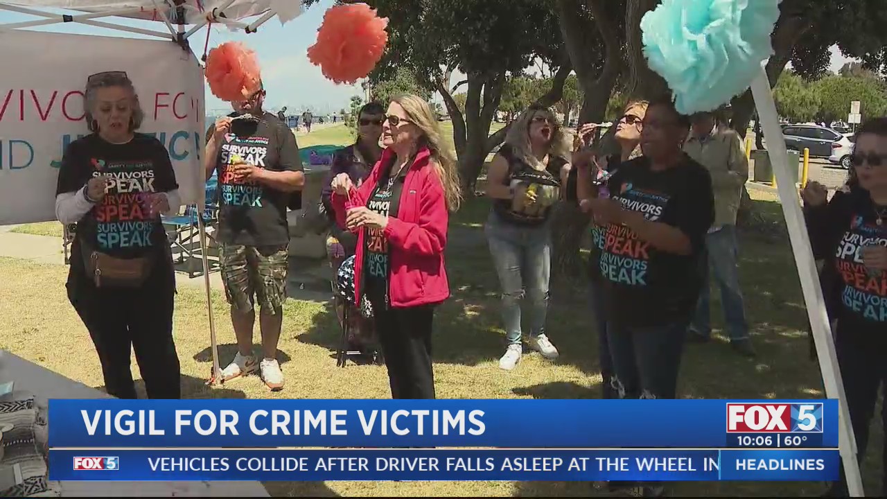 Dozens of violent crime survivors gather to mark National Crime Victims ...