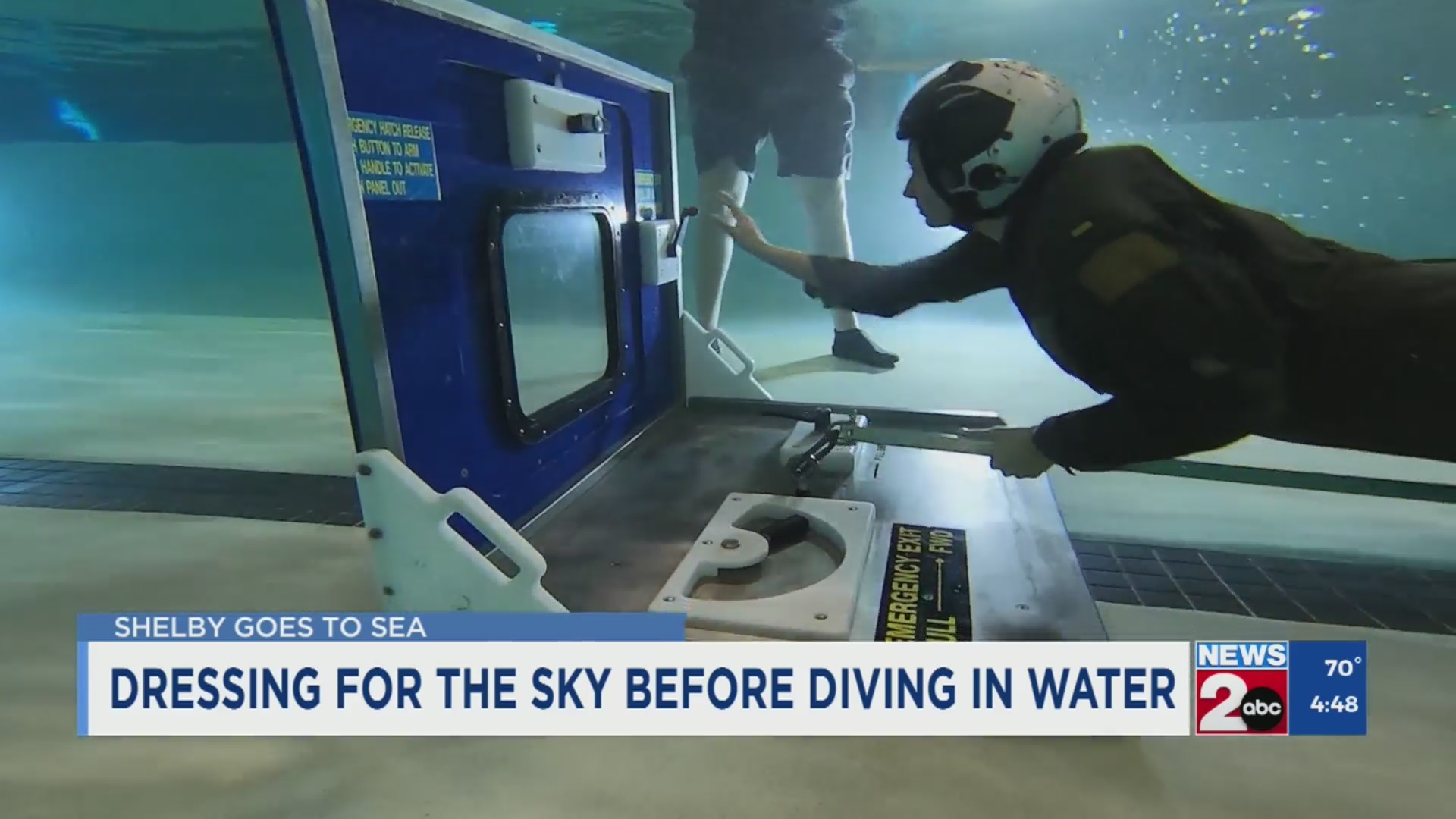 Shelby Goes to Sea: Dressing for the sky before diving in water – WKRN ...