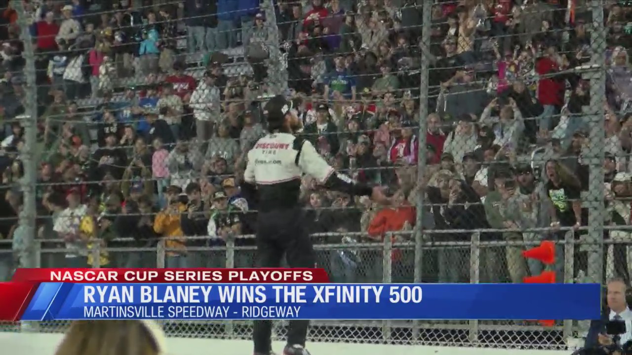 Xfinity 500 from Martinsville Speedway Recap – WFXRtv