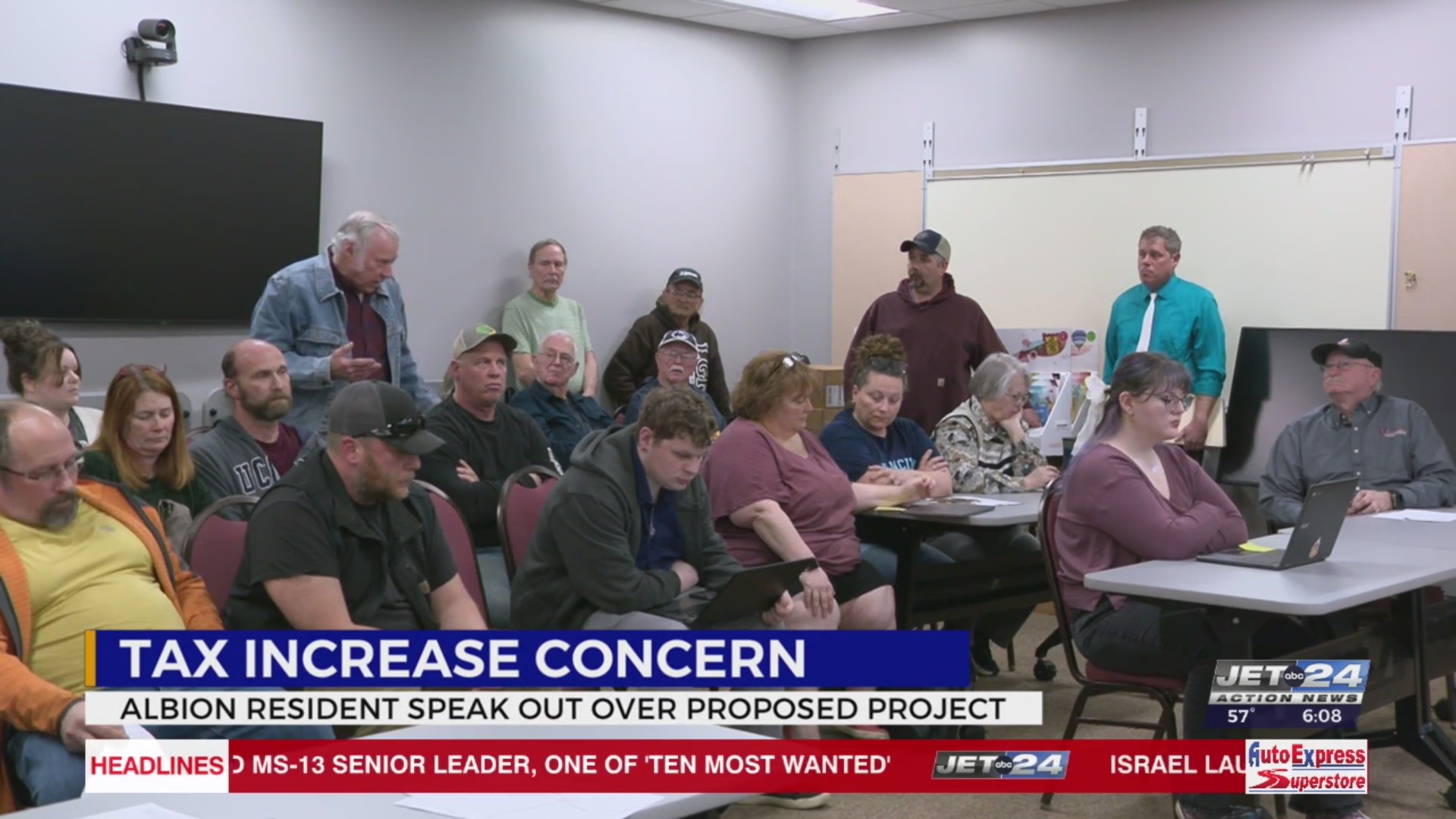 Albion residents not pleased with plans to build new sports complex ...