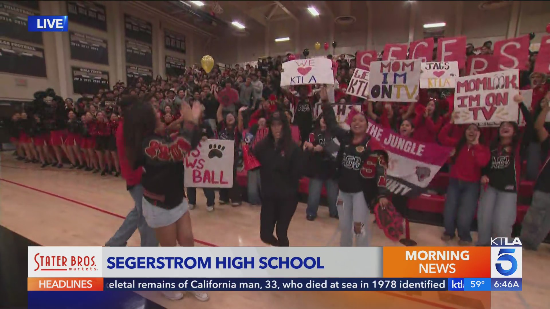 School Spirit Spotlight: Segerstrom High School (6am) – KTLA