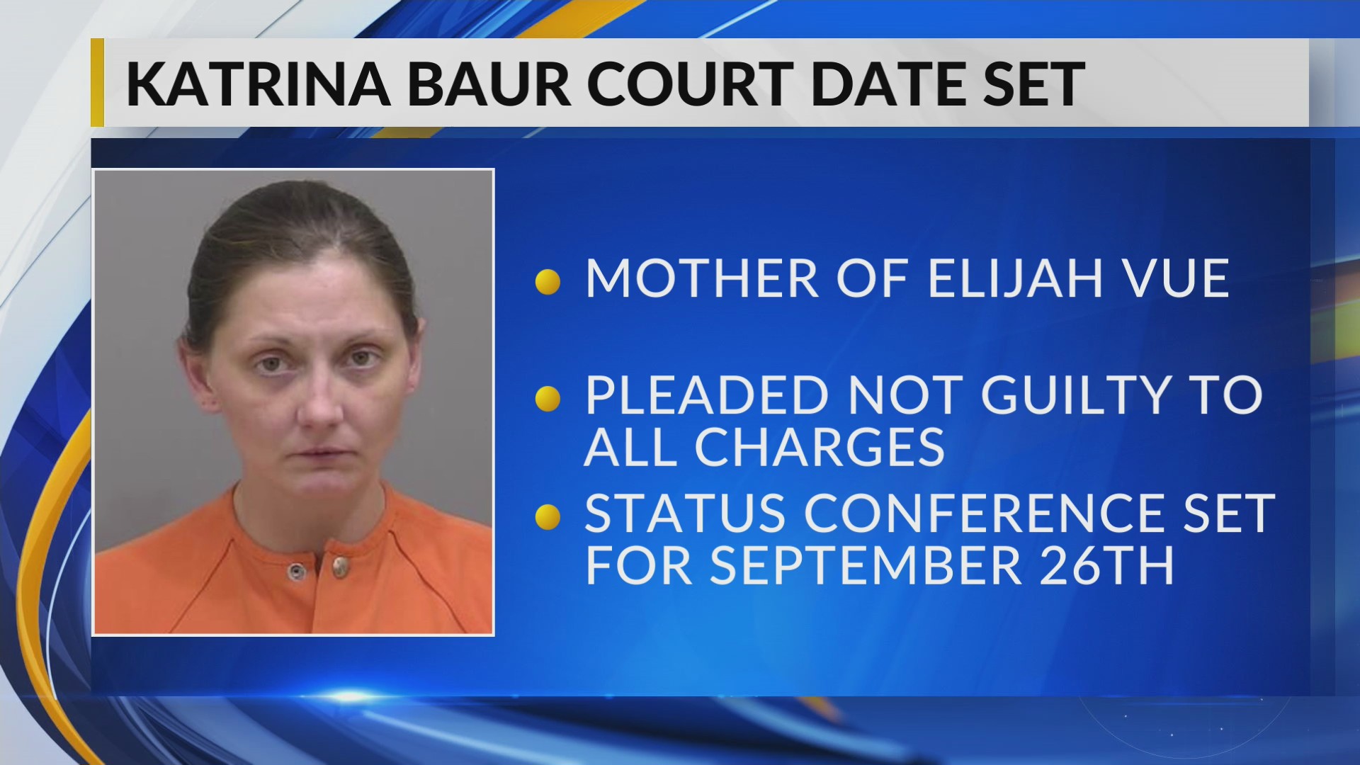 Mother of Elijah Vue has status conference pushed back, date set for ...