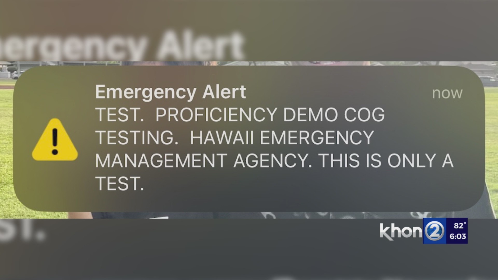 ‘No current threat to state of Hawaiʻi’: Emergency test alert issued ...