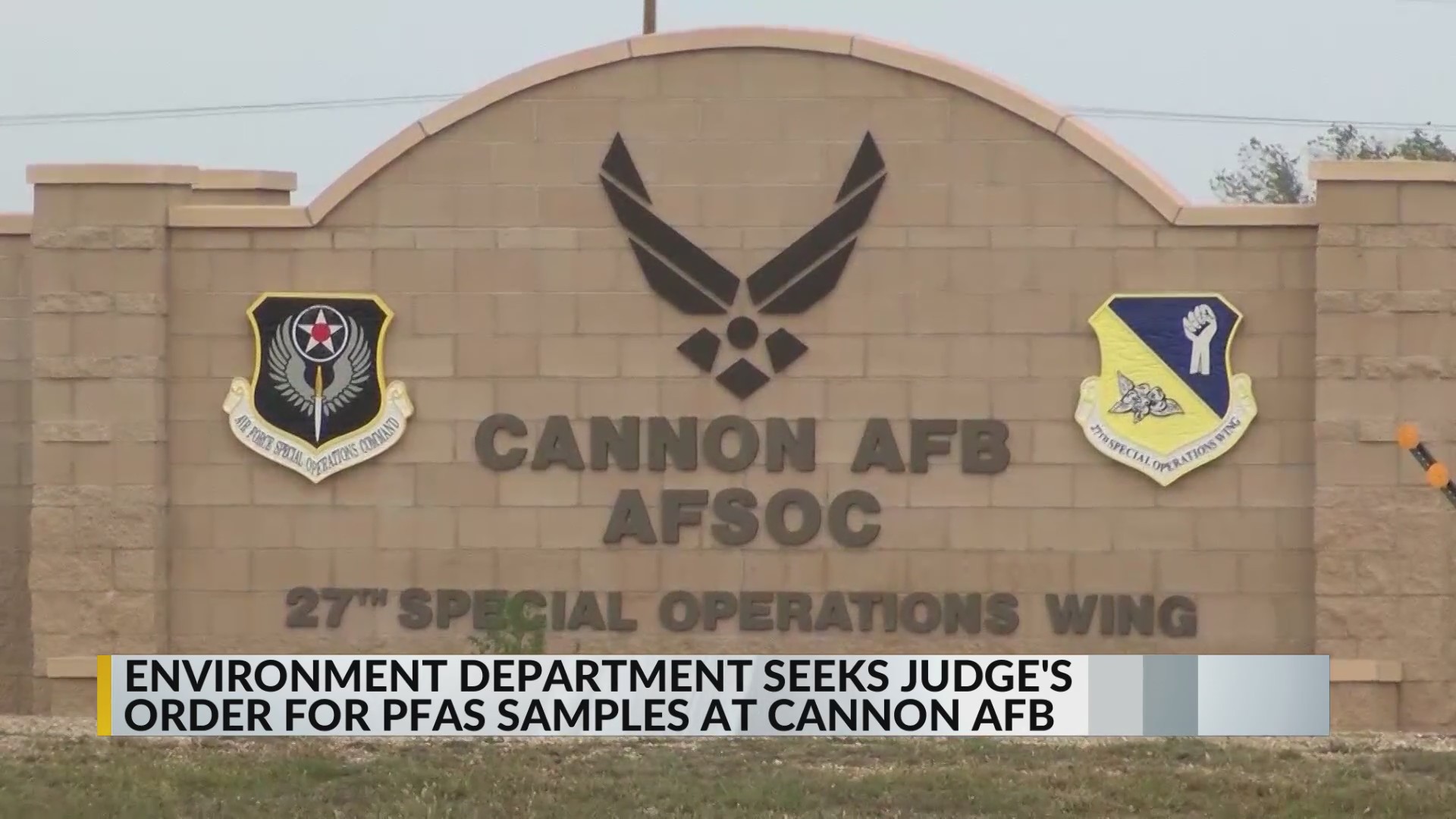 State looks for judge to order Air Force to allow PFAS samples at ...