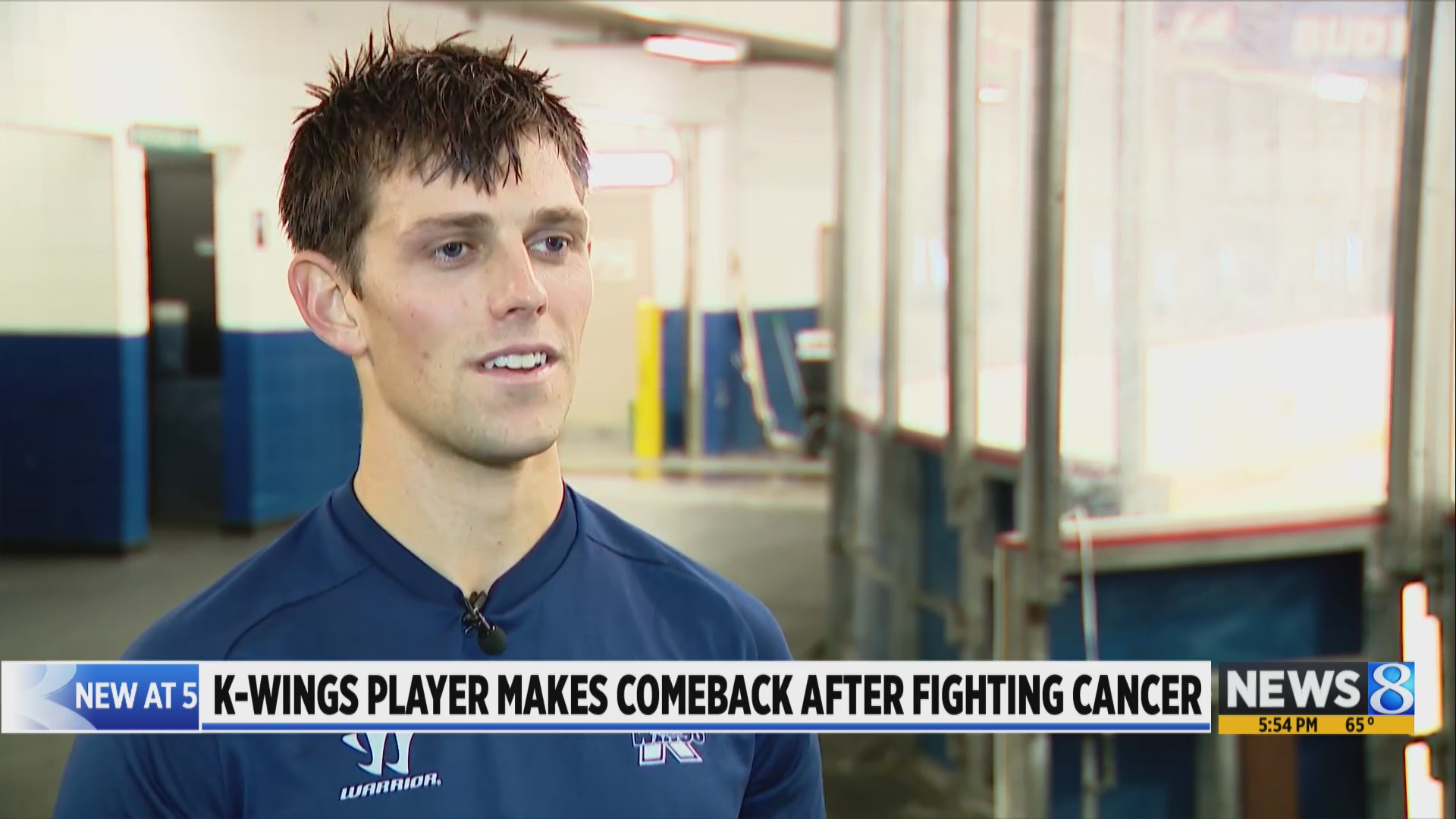 K-Wings player returning to hockey after battling cancer – WTNH.com
