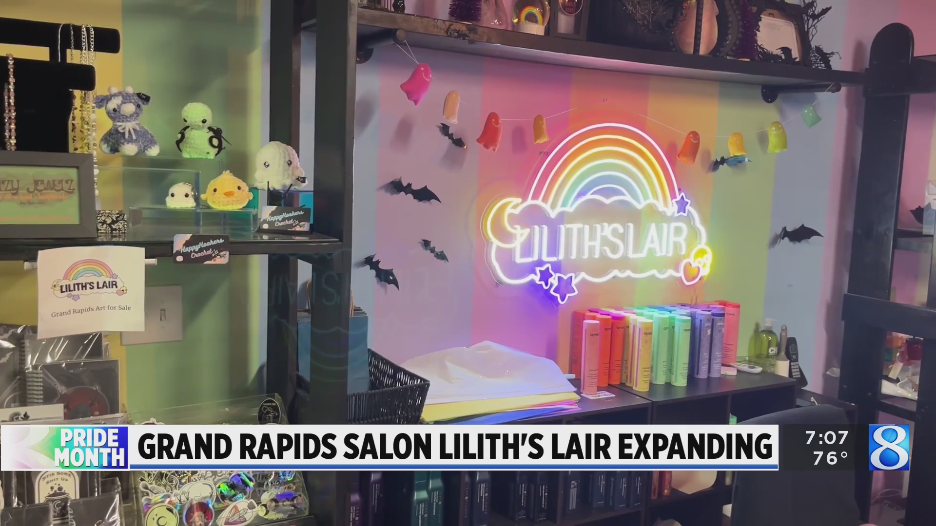 ‘Authentically queer’ salon Lilith’s Lair in GR expanding – WOODTV.com