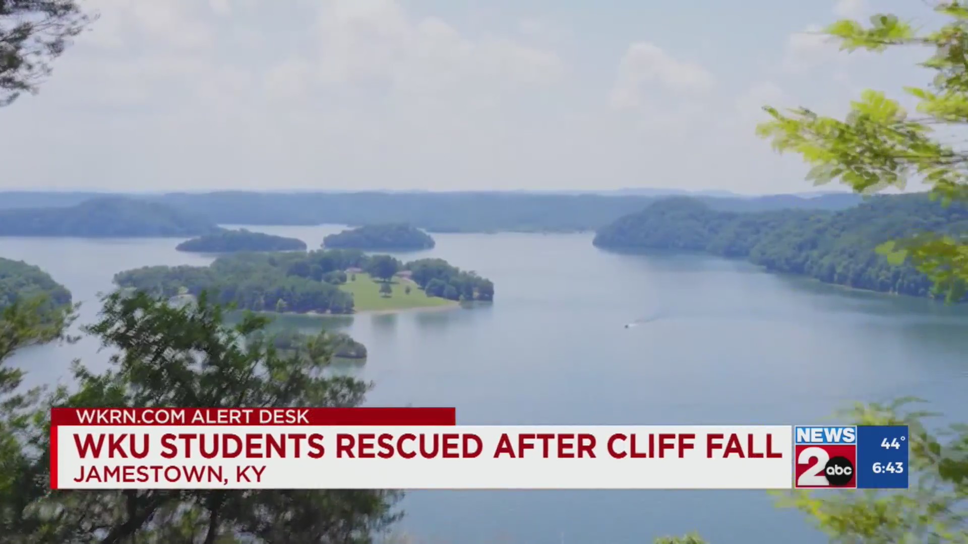 WKU students rescued after cliff fall – WKRN News 2