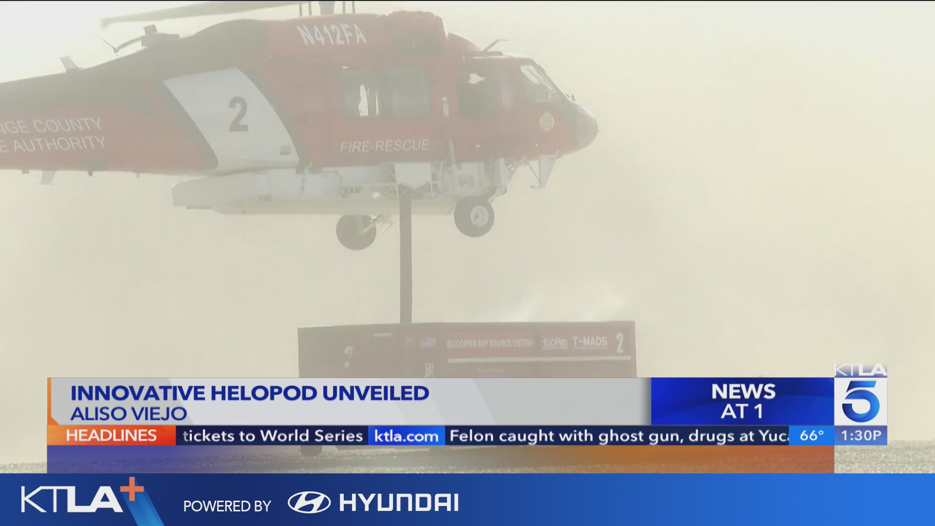 Officials unveil new HeloPod to enhance aerial firefighting ...