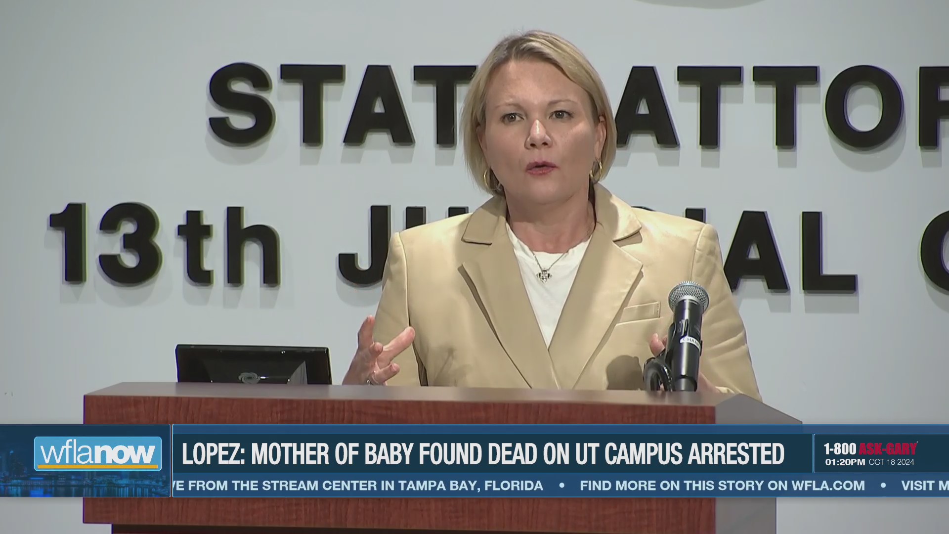 Hillsborough County State Attorney Suzy Lopez discusses case of baby ...