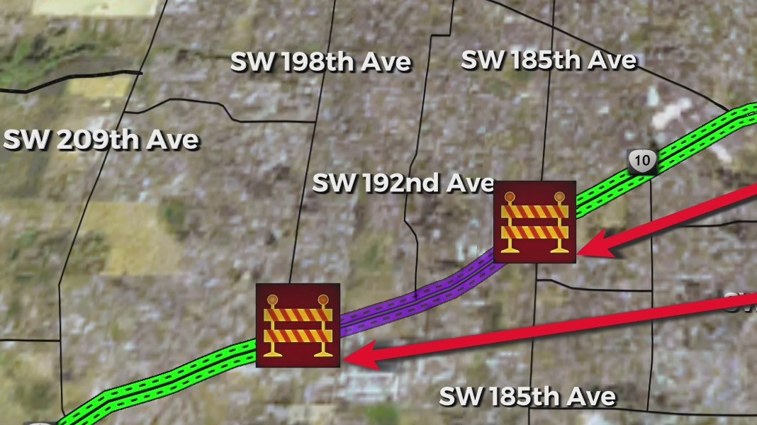 One dead, road closed after crash near Aloha – KOIN.com