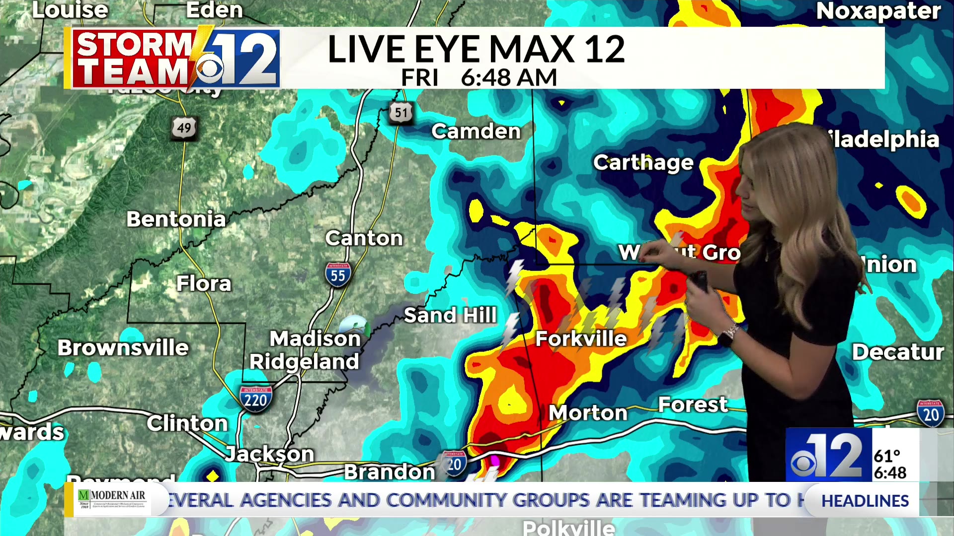 Early Friday Morning Weather Update-12/27 – WJTV