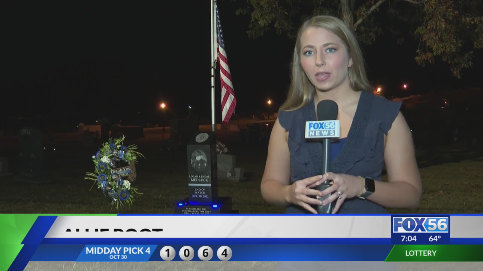 London community honors officer Logan Medlock, 2 years after his tragic ...