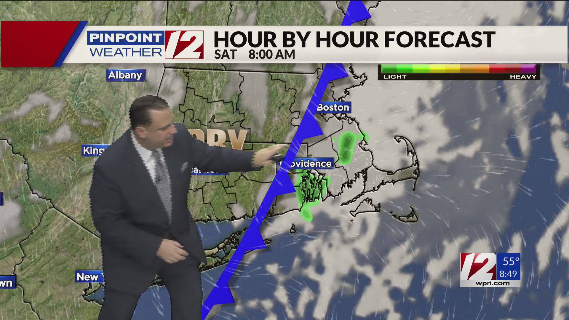 WPRI 12 Weather Forecast for 10/4/24: Nice today; weekend looks good ...